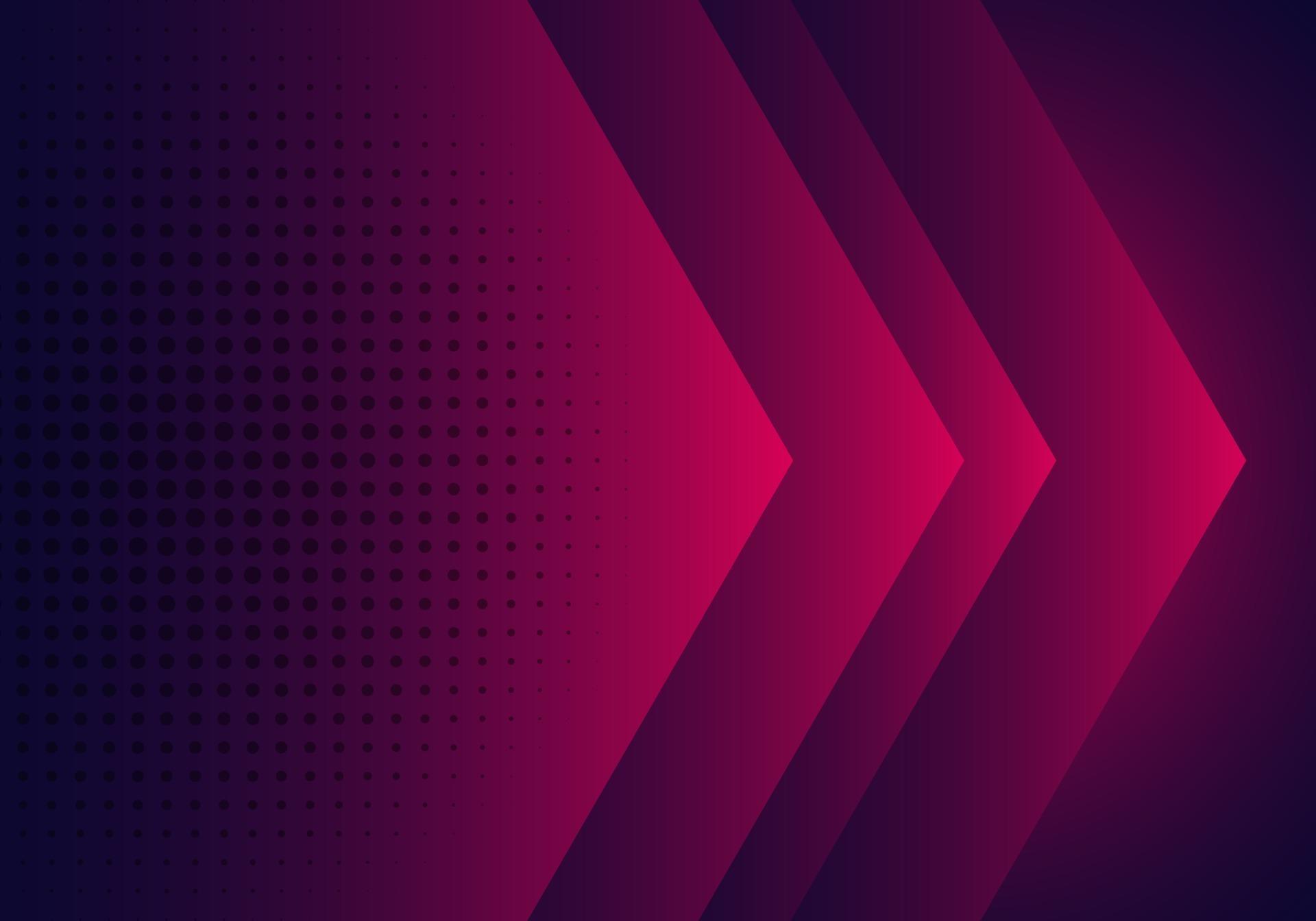 Modern Abstract Background Pink Purple And Blue Gradient Arrow Shape