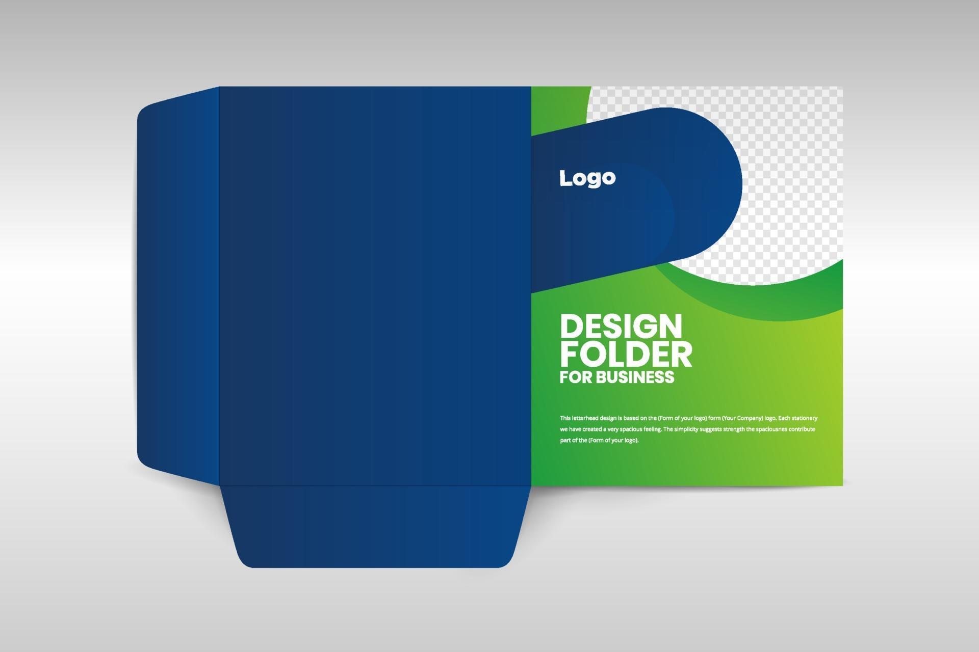 Elegant corporate folder template 2401997 Vector Art at Vecteezy