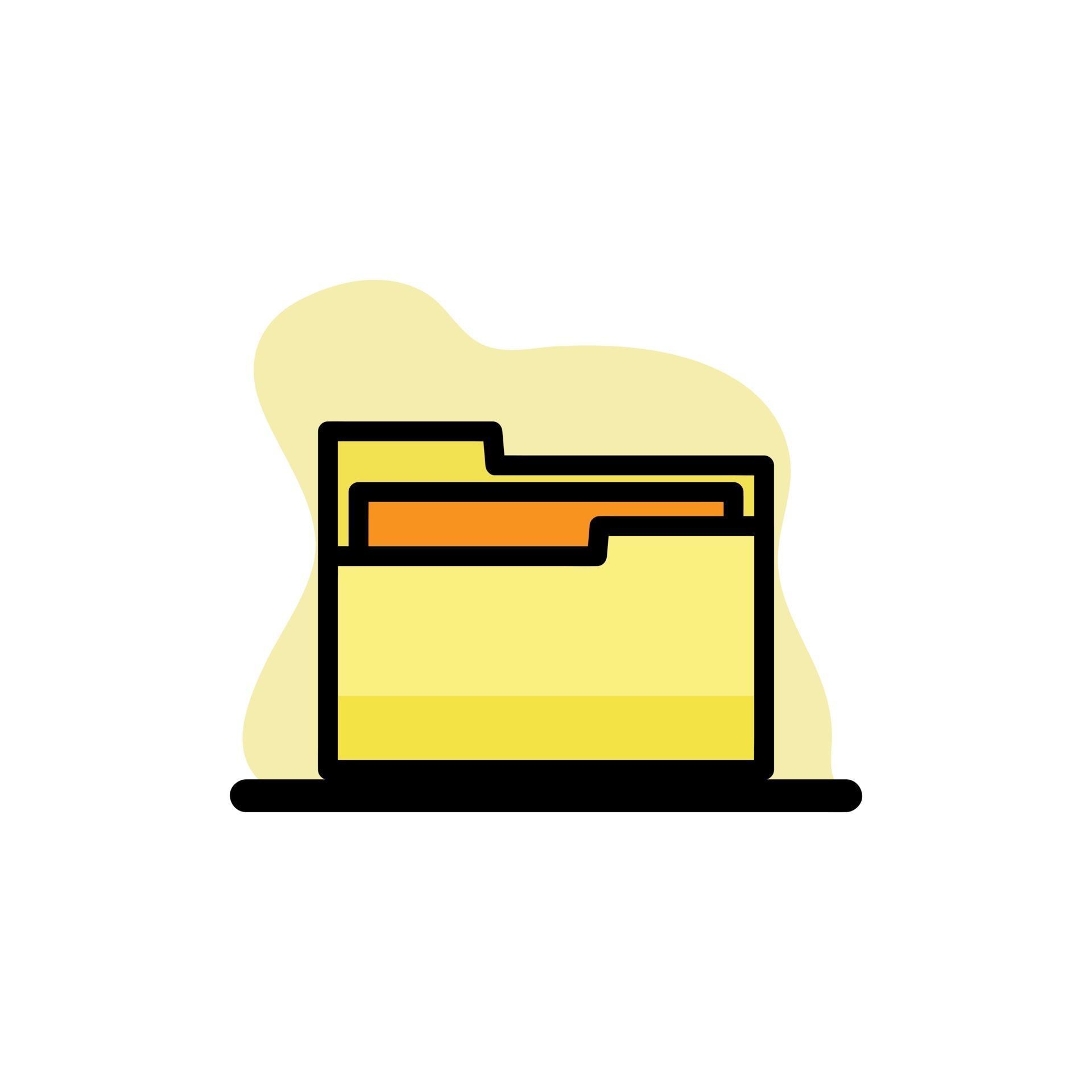 Folder Icon Concept Vector Illustration Design 2402474 Vector Art at ...