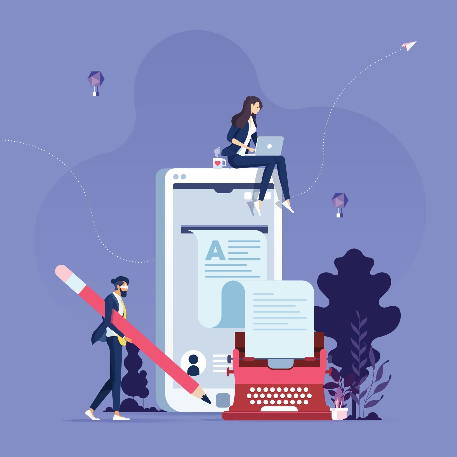 Content writer blog articles creation concept 2409635 Vector Art at ... Content writer blog articles creation concept 2409635 Vector Art at ...