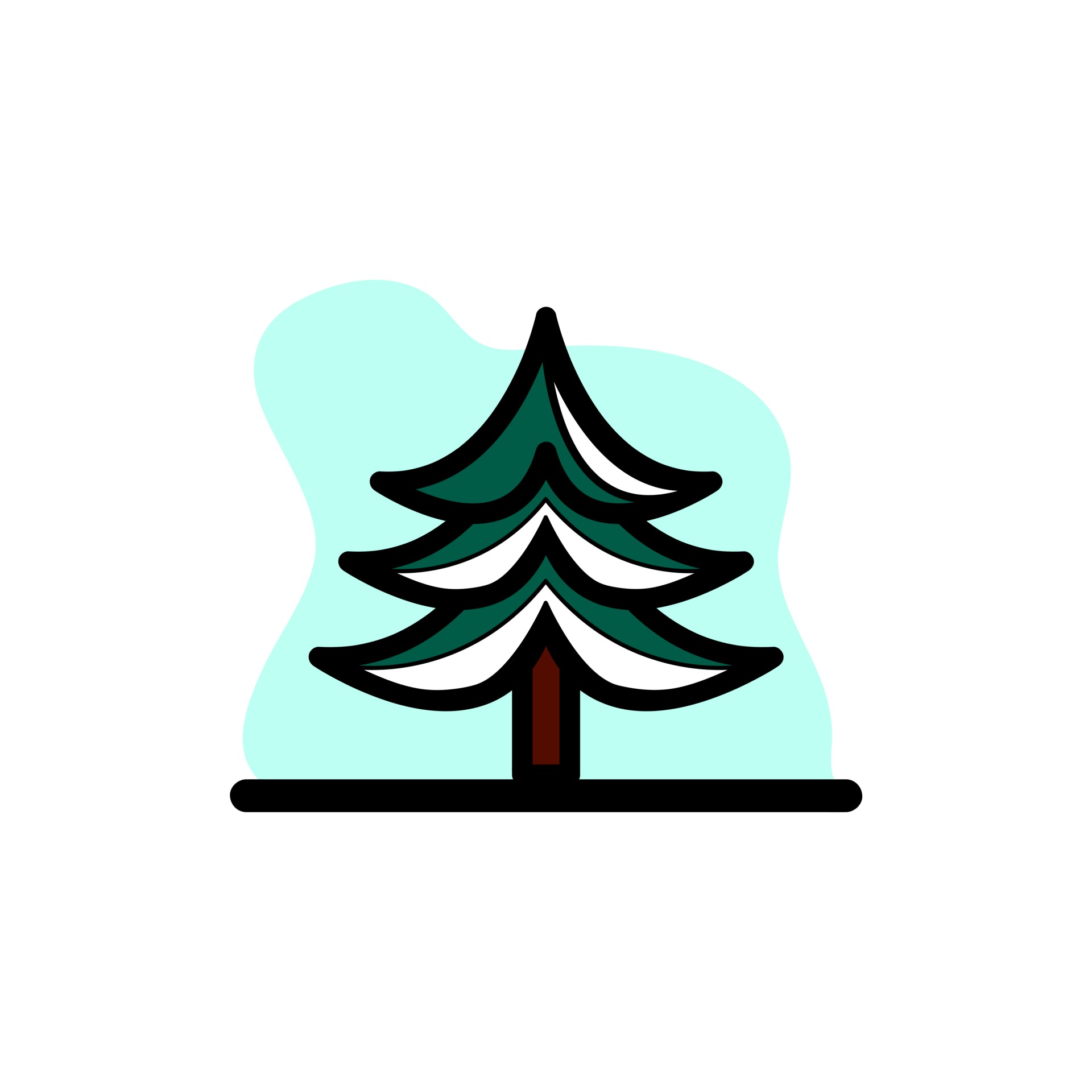 Pine Tree Concept Icon Vector Illustration Design 2413202 Vector Art at ...
