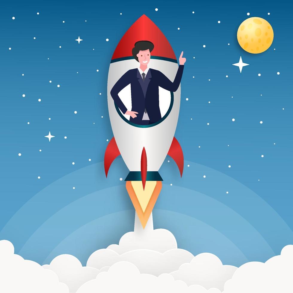 Vector illustration concept rocket launch 2416377 Vector Art at Vecteezy Vector illustration concept rocket launch 2416377 Vector Art at Vecteezy