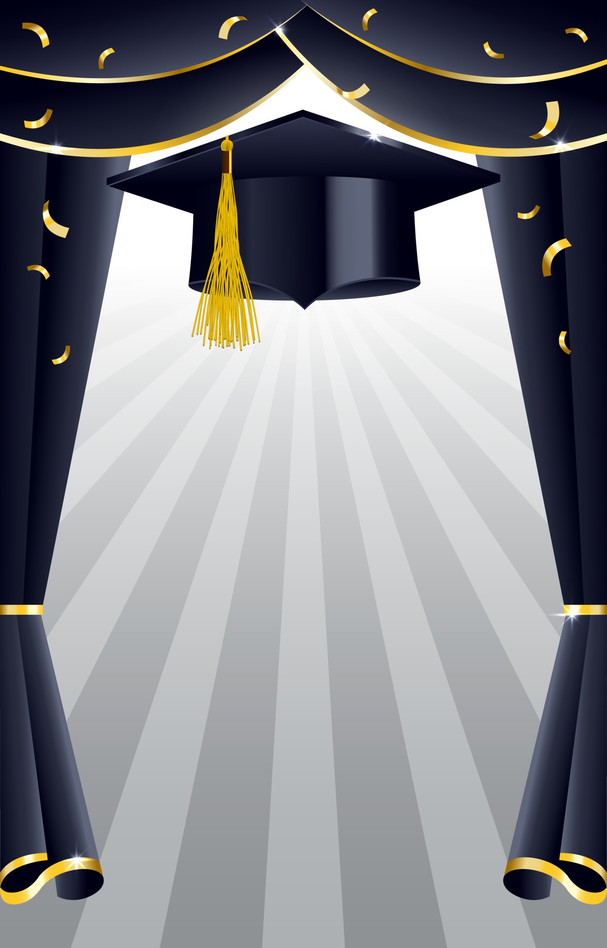 Graduation Photobooth Background Template 2421223 Vector Art at Vecteezy