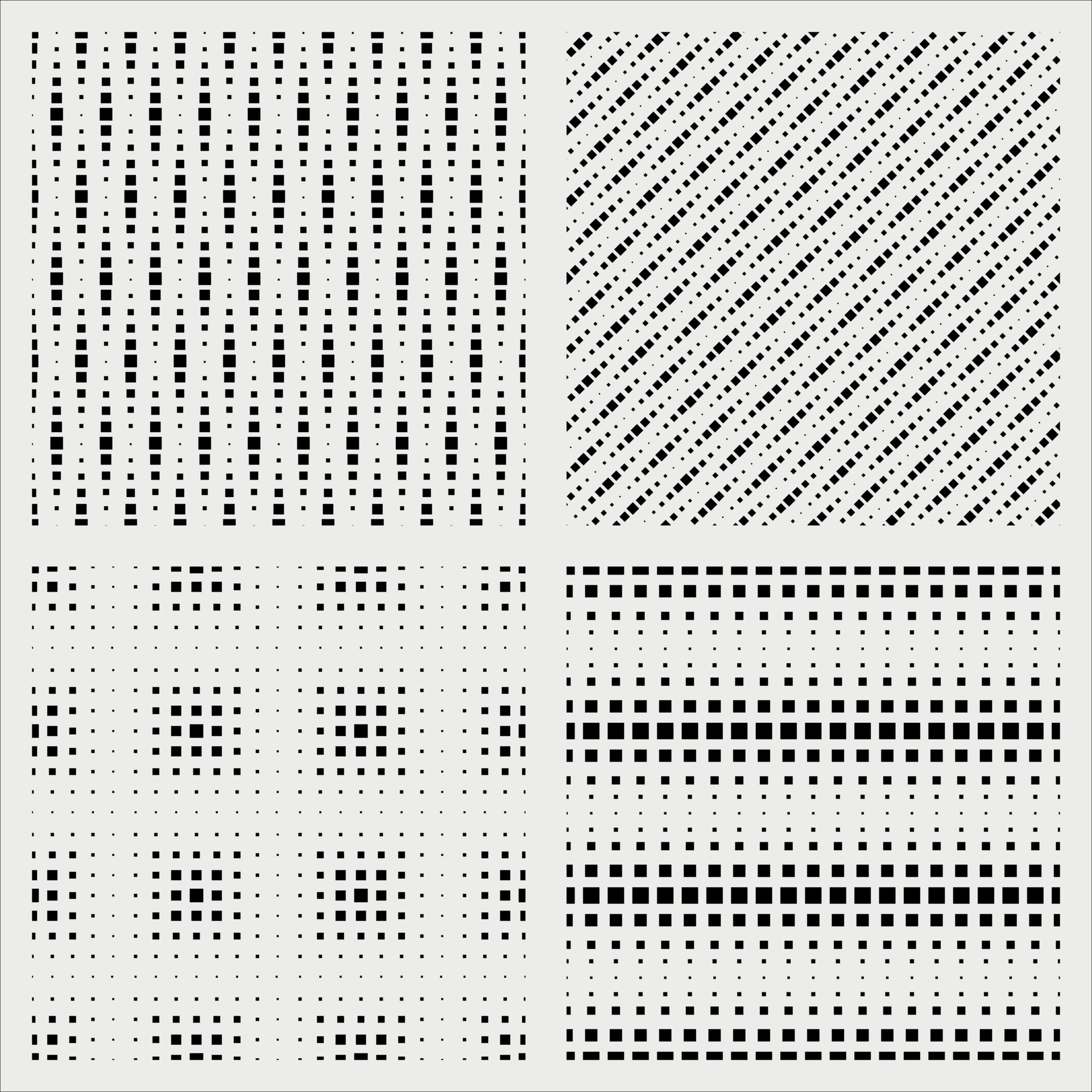 squares pattern set 2422017 Vector Art at Vecteezy