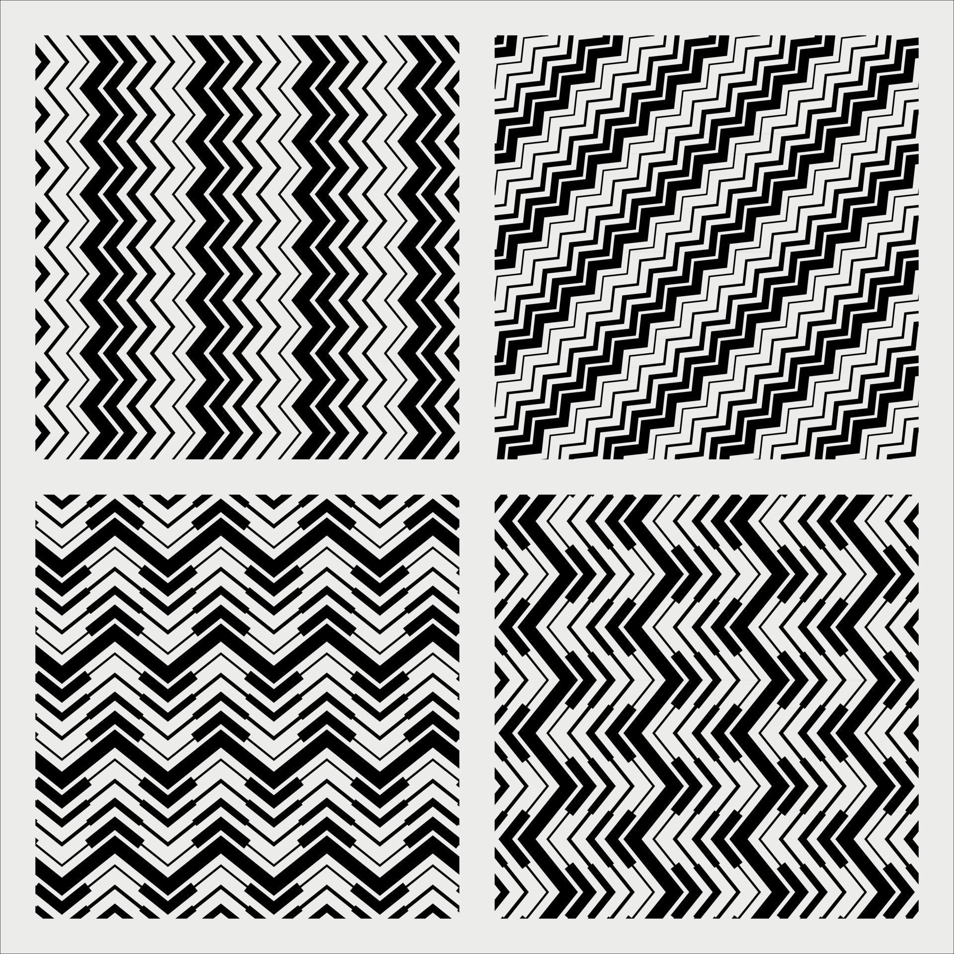 stripes pattern set 2422033 Vector Art at Vecteezy
