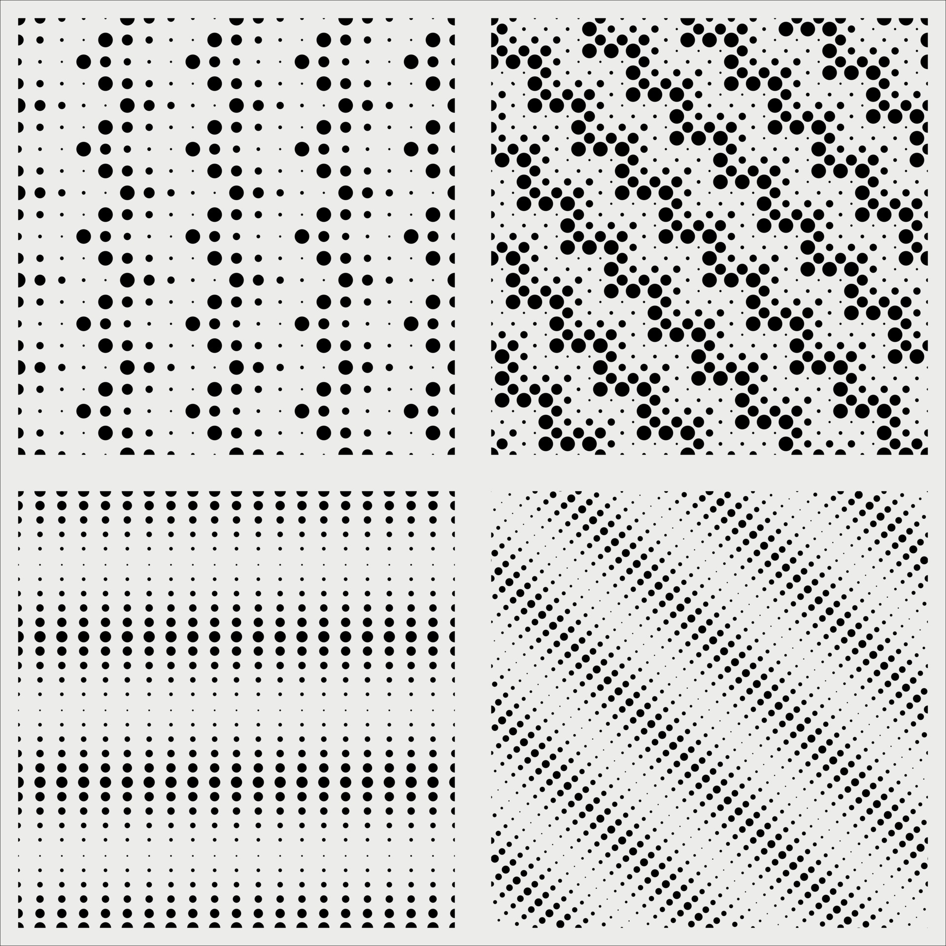 Seamless monochrome polka dot pattern 2422037 Vector Art at Vecteezy Seamless monochrome polka dot pattern 2422037 Vector Art at Vecteezy