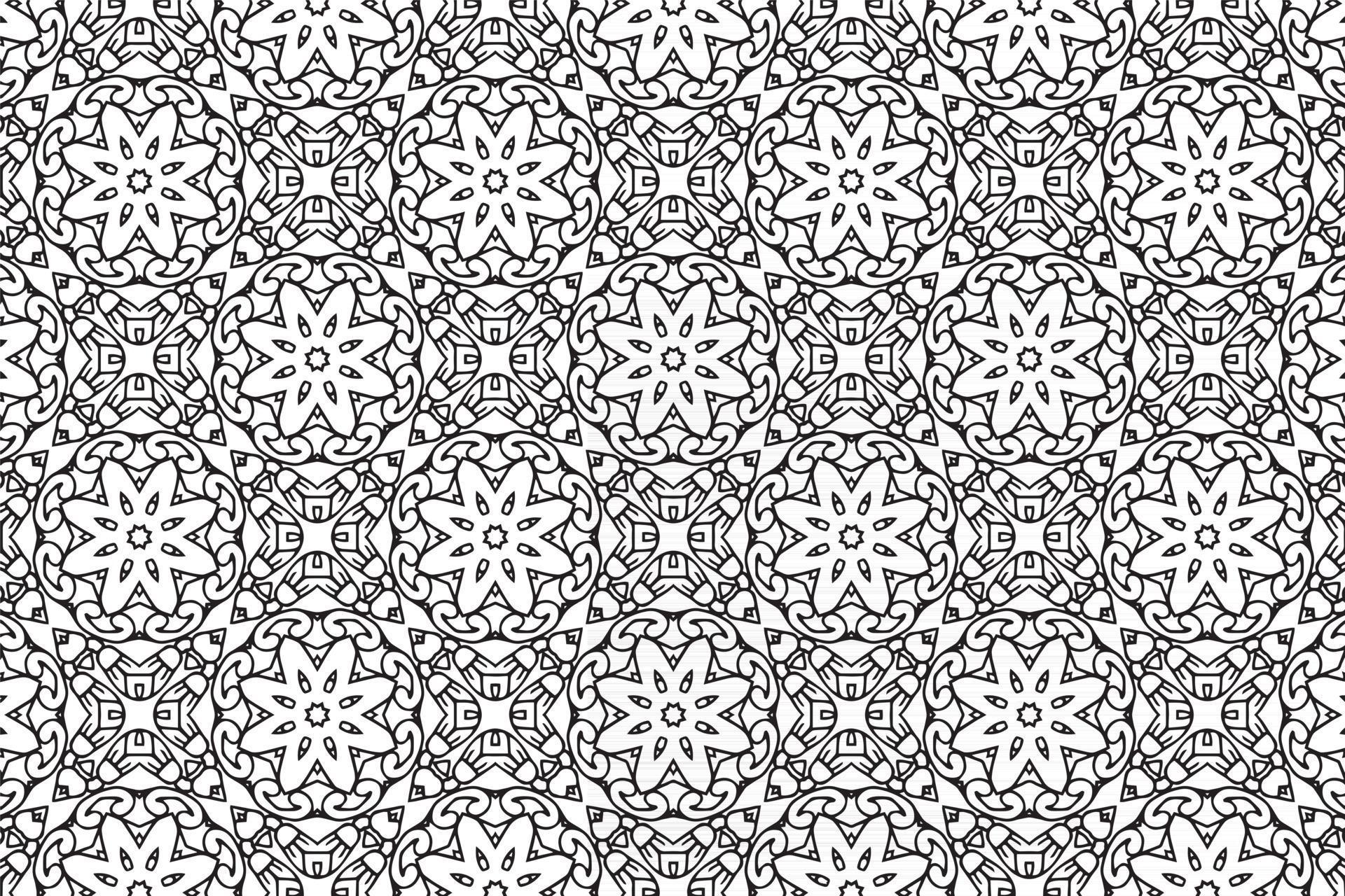 Abstract Geometric Seamless Pattern Background 2422648 Vector Art at ...