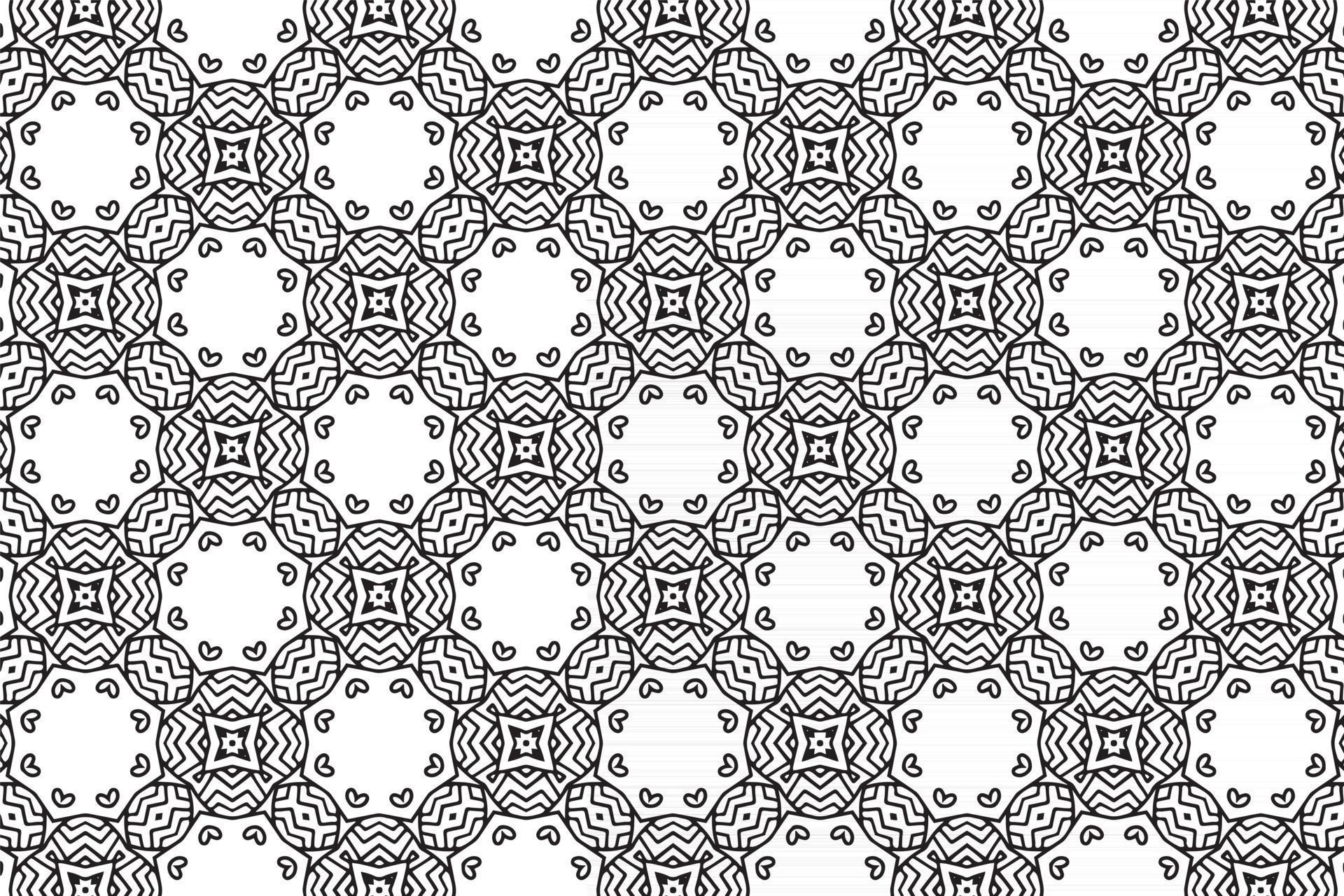 Abstract Geometric Seamless Pattern Background 2422672 Vector Art at ...