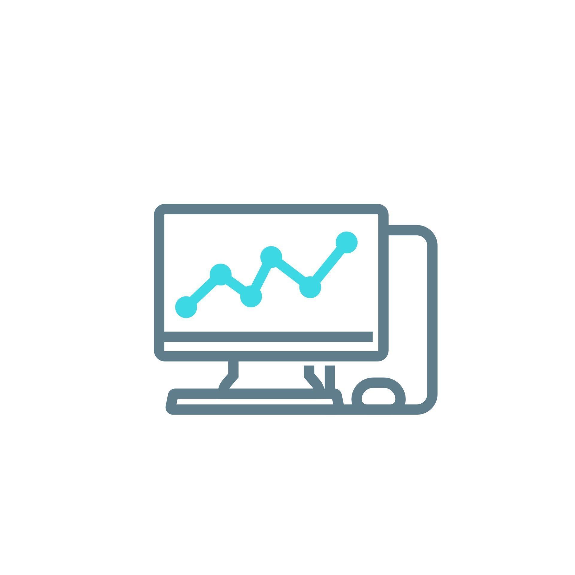 computer analysis vector icon 2425454 Vector Art at Vecteezy