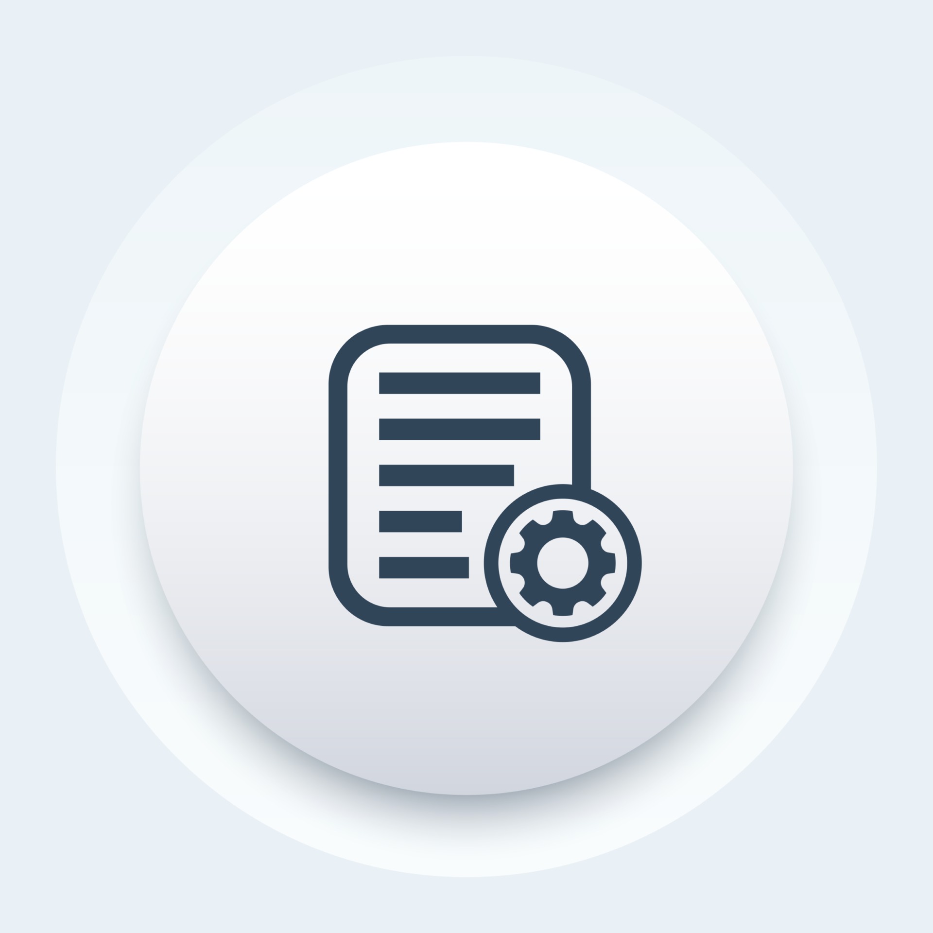 data process icon 2425478 Vector Art at Vecteezy