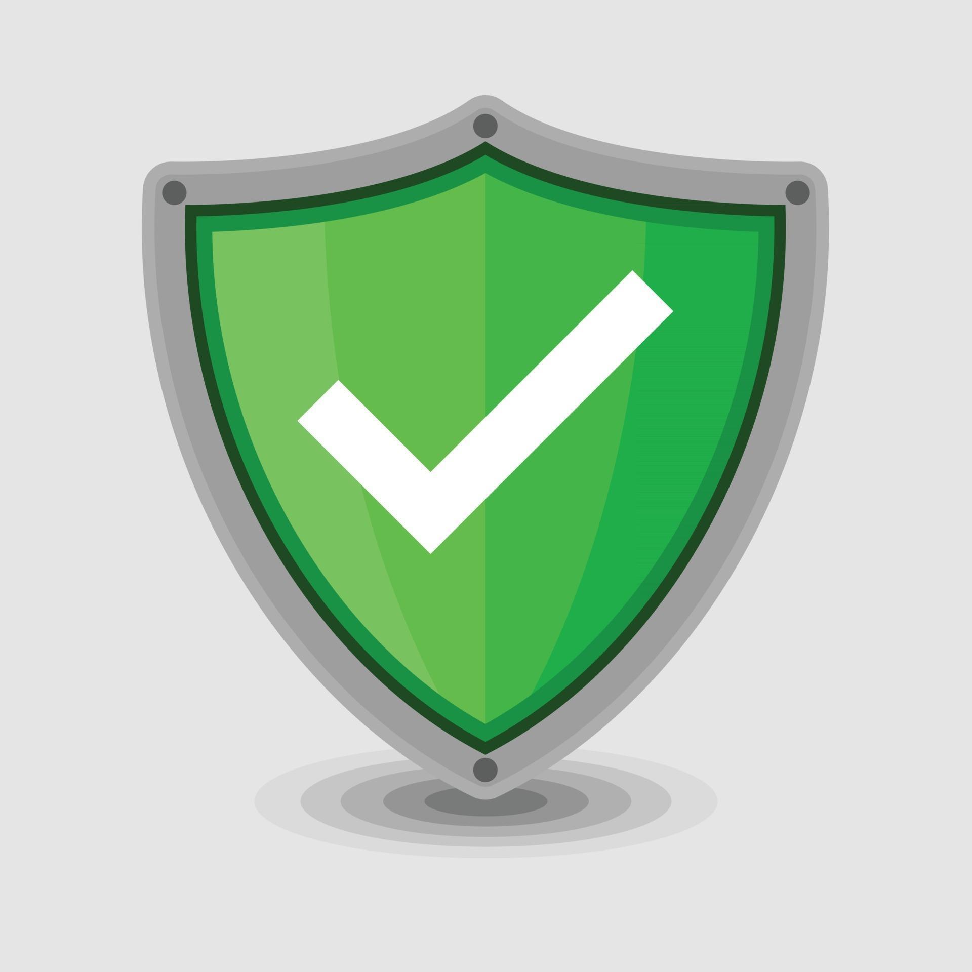 Check mark shield icon flat design 2426199 Vector Art at Vecteezy Check mark shield icon flat design 2426199 Vector Art at Vecteezy