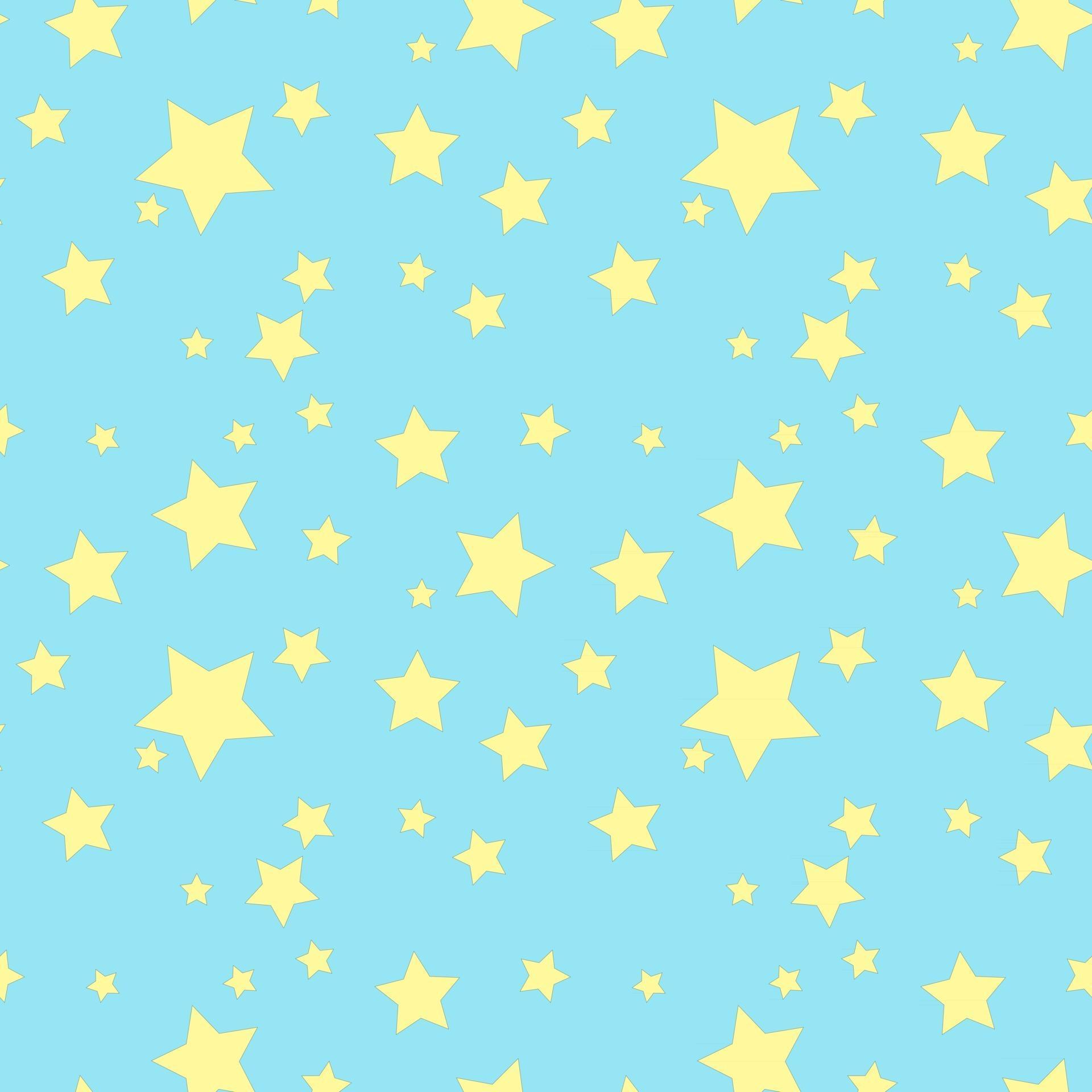 Seamless background with yellow stars on the blue sky 2434046 Vector Art at Vecteezy