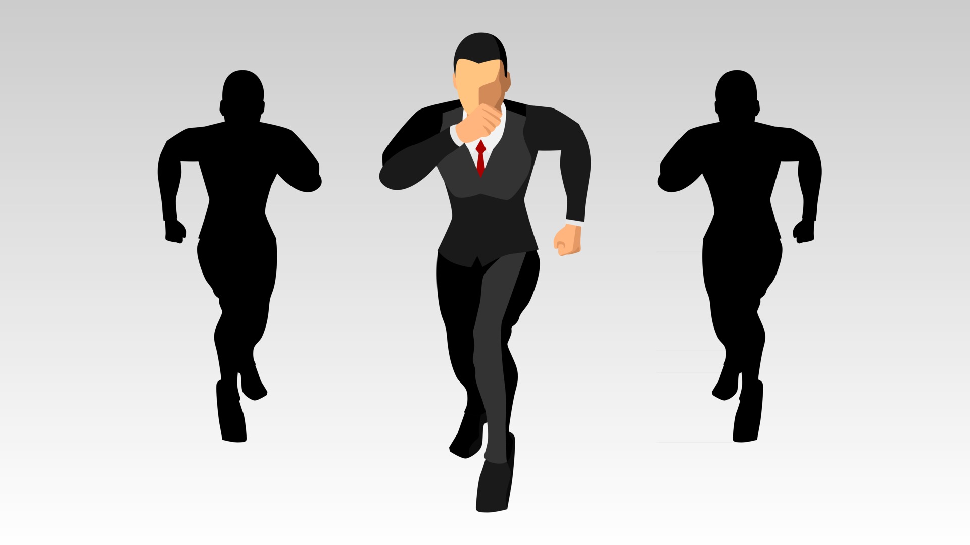 businessman running fast illustration 2434234 Vector Art at Vecteezy