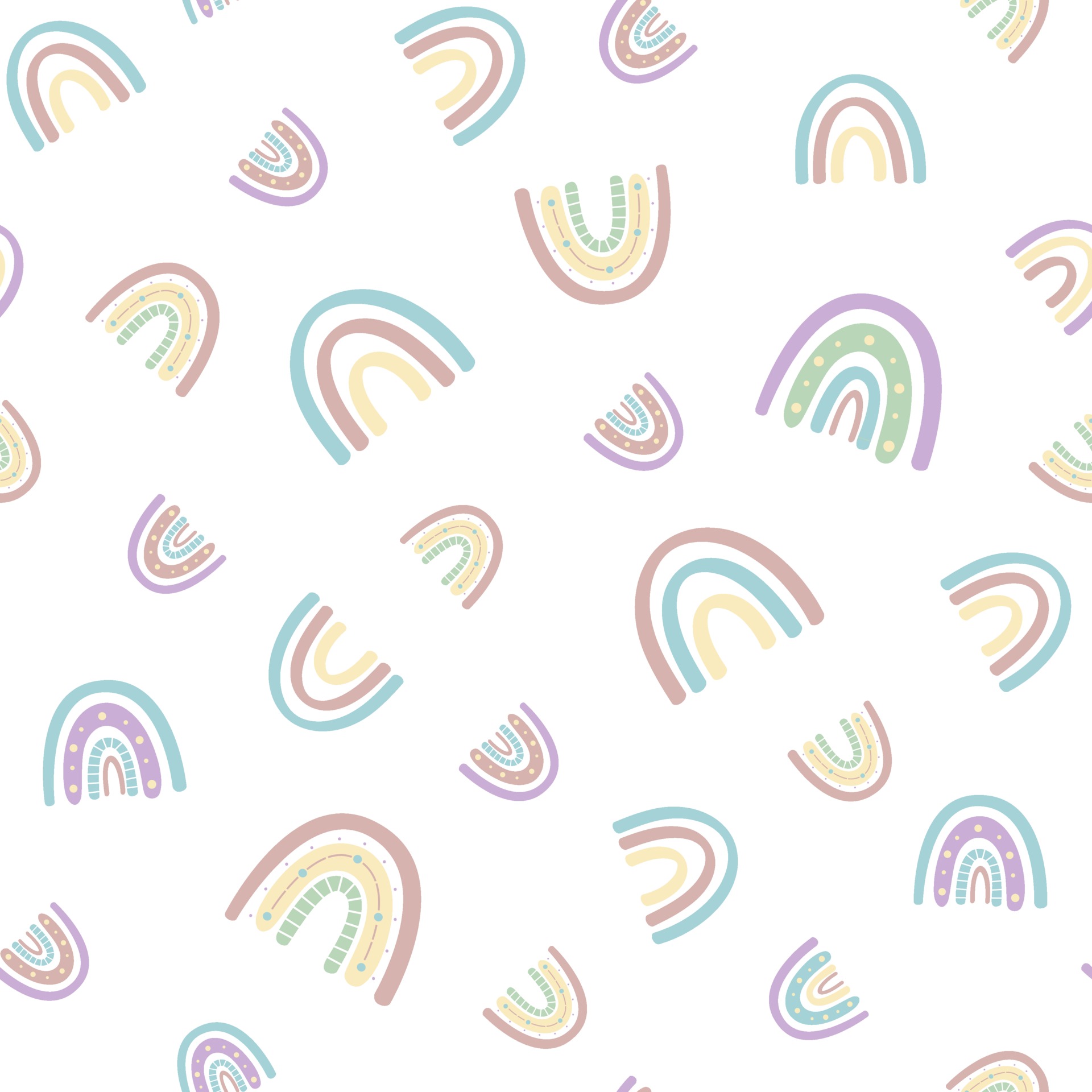 Abstract colorful rainbow seamless pattern. Vector illustration 2440029 ...