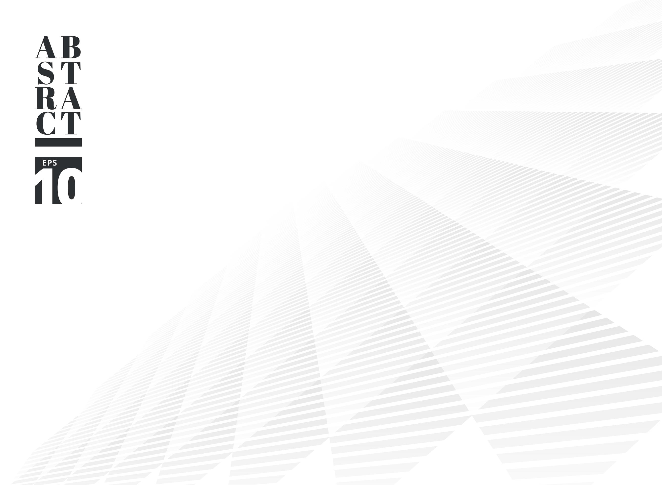 Abstract White And Gray Subtle Lattice Square Pattern Perspective