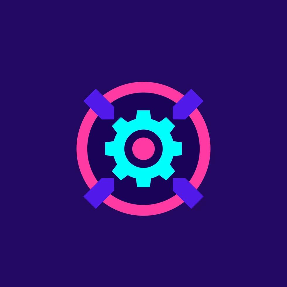 Integration system icon for web and apps 2443281 Vector Art at Vecteezy