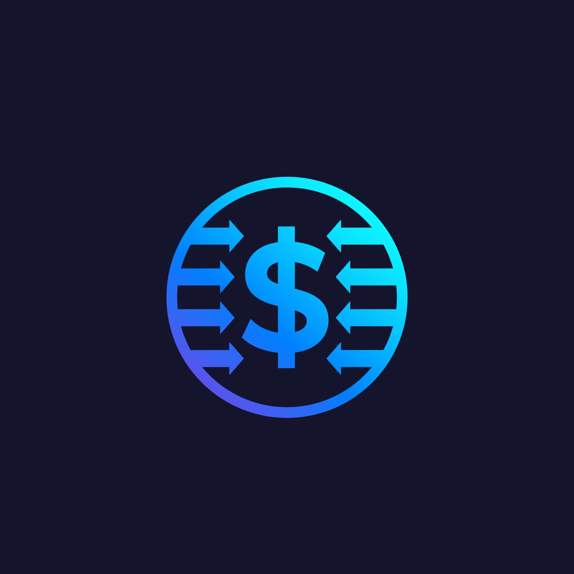 reduce or decrease costs 2443294 Vector Art at Vecteezy