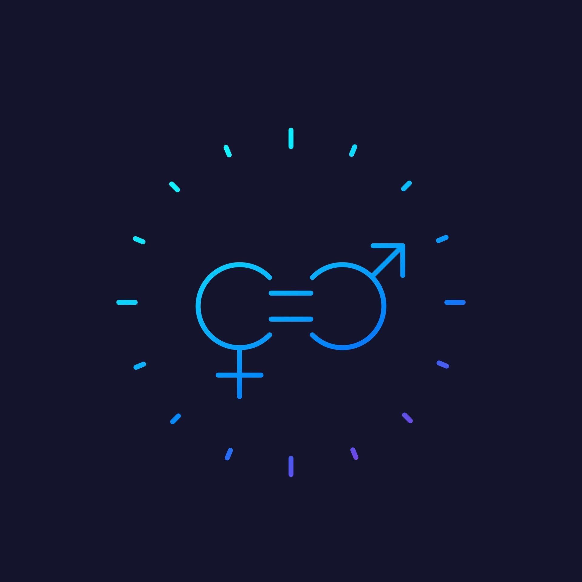 Gender Equity Icon 2443316 Vector Art At Vecteezy