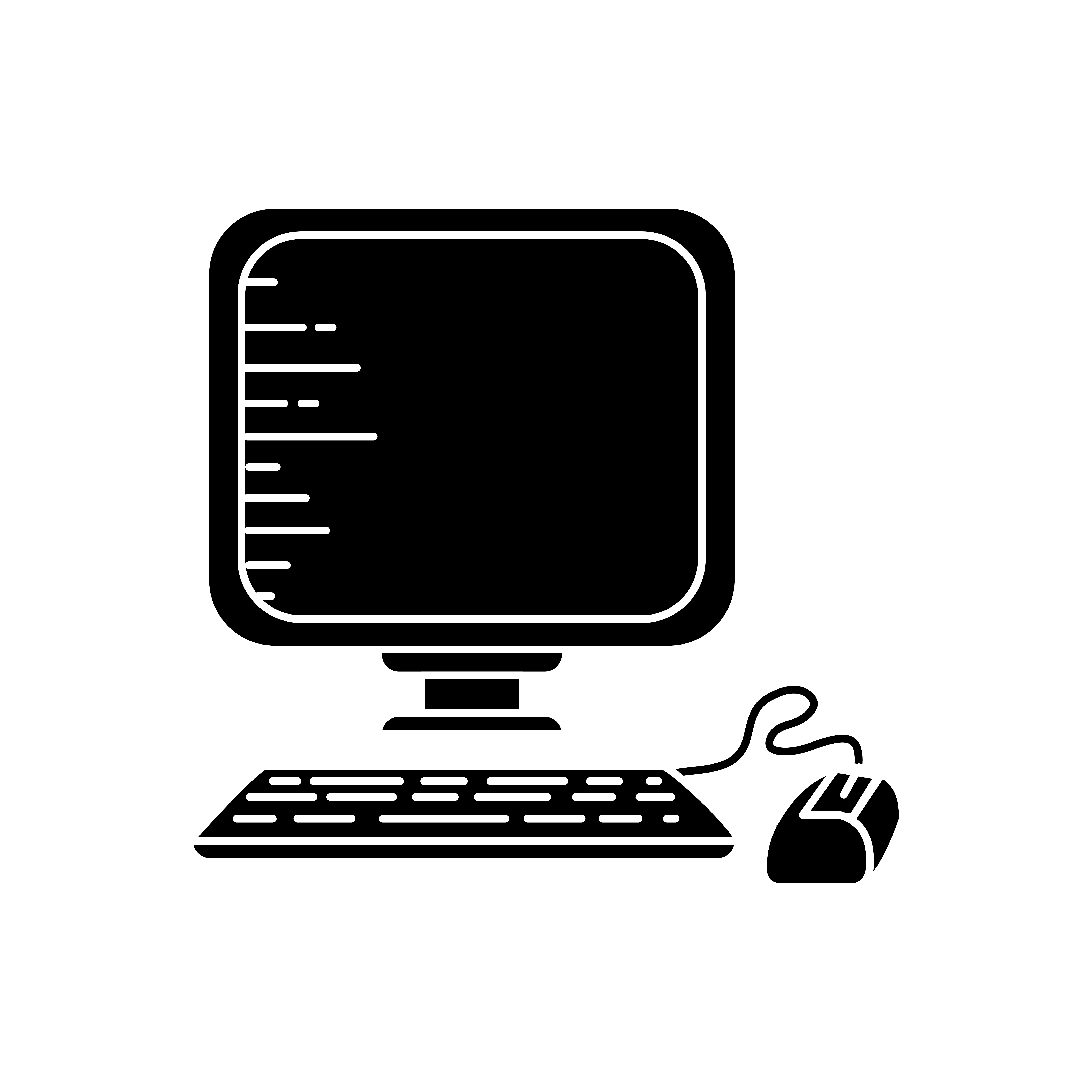 Desktop computer technology 2453034 Vector Art at Vecteezy