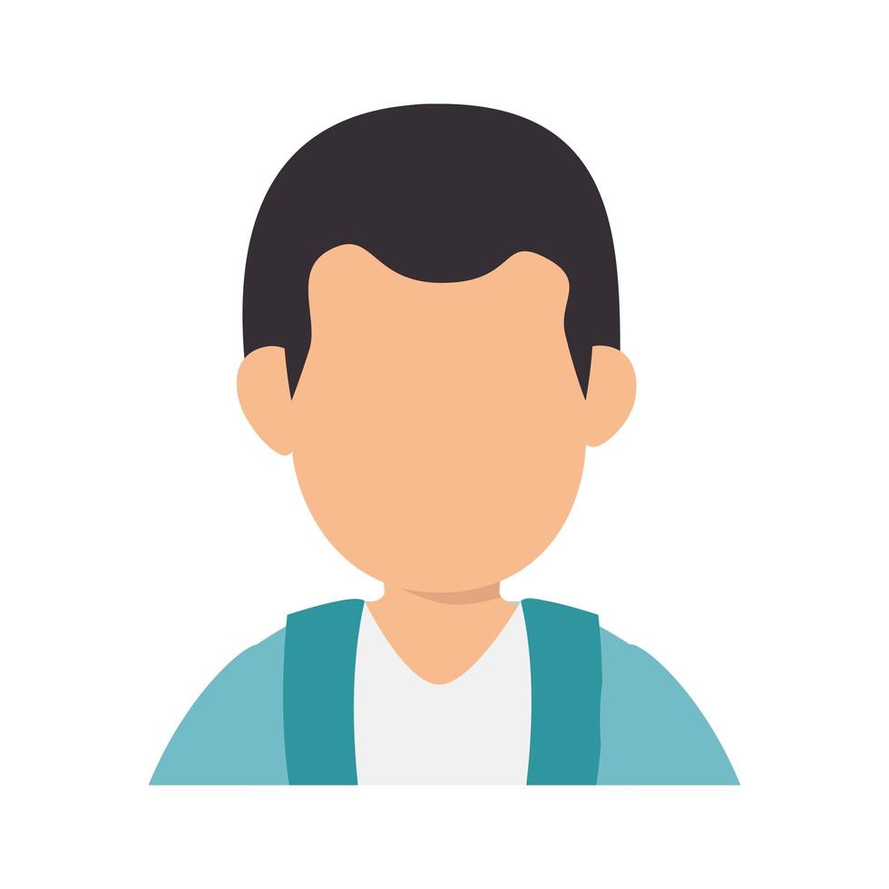Hombre Perfil Sin Rostro 2454057 Vector En Vecteezy