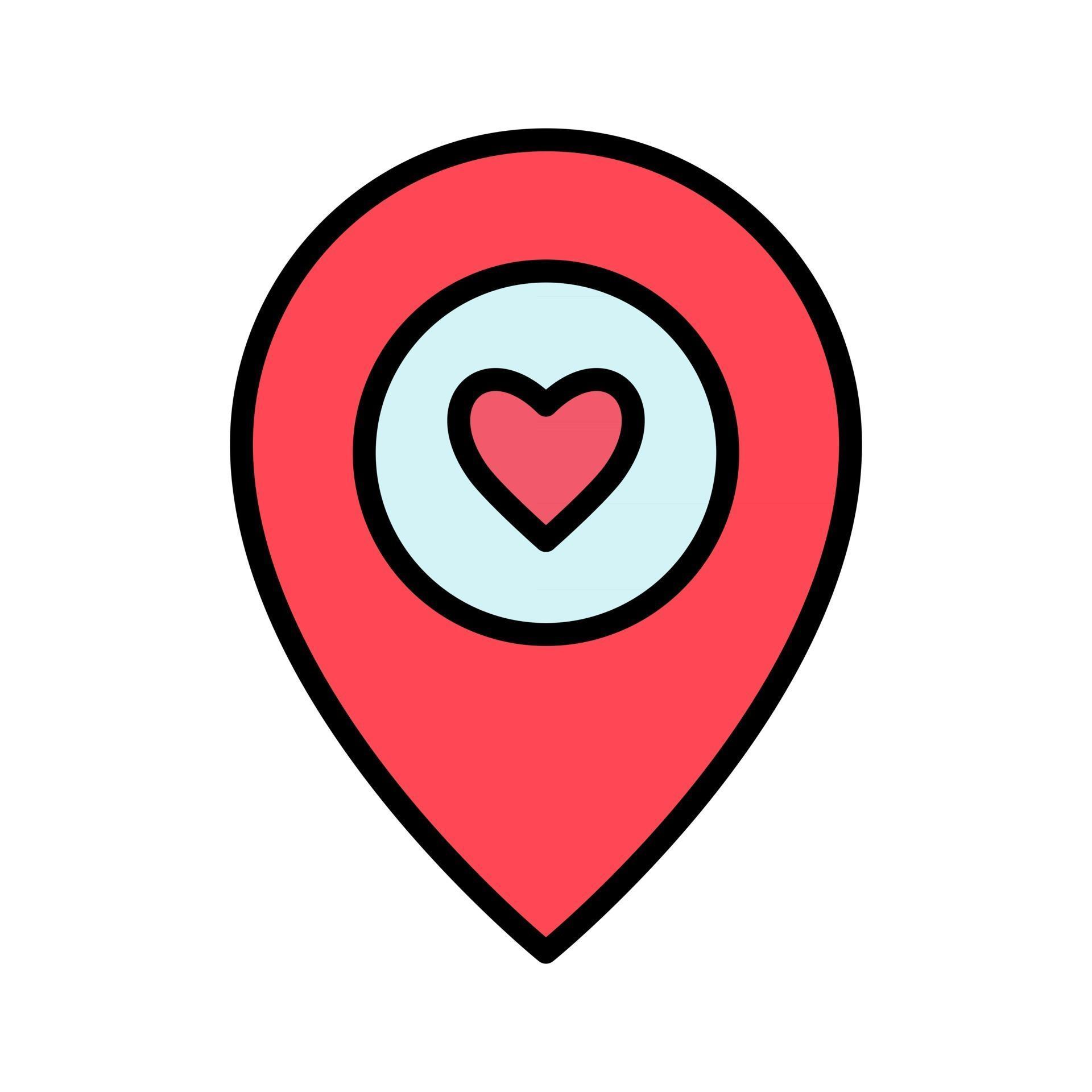 Favorite Location Icon 2458777 Vector Art At Vecteezy
