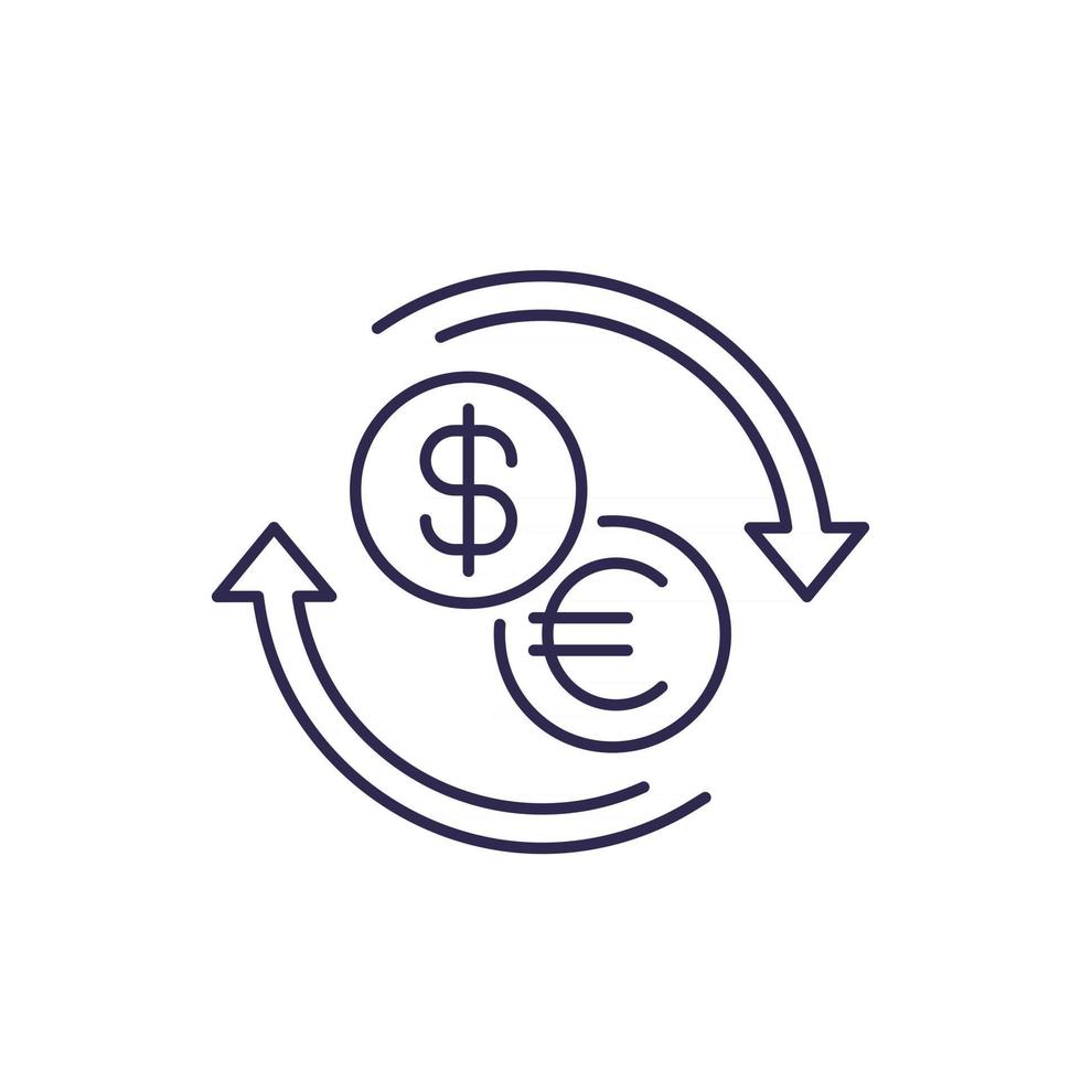 Dollar To Euro Exchange Line Icon 2464149 Vector Art At Vecteezy dollar-to-euro-exchange-line-icon-2464149-vector-art-at-vecteezy
