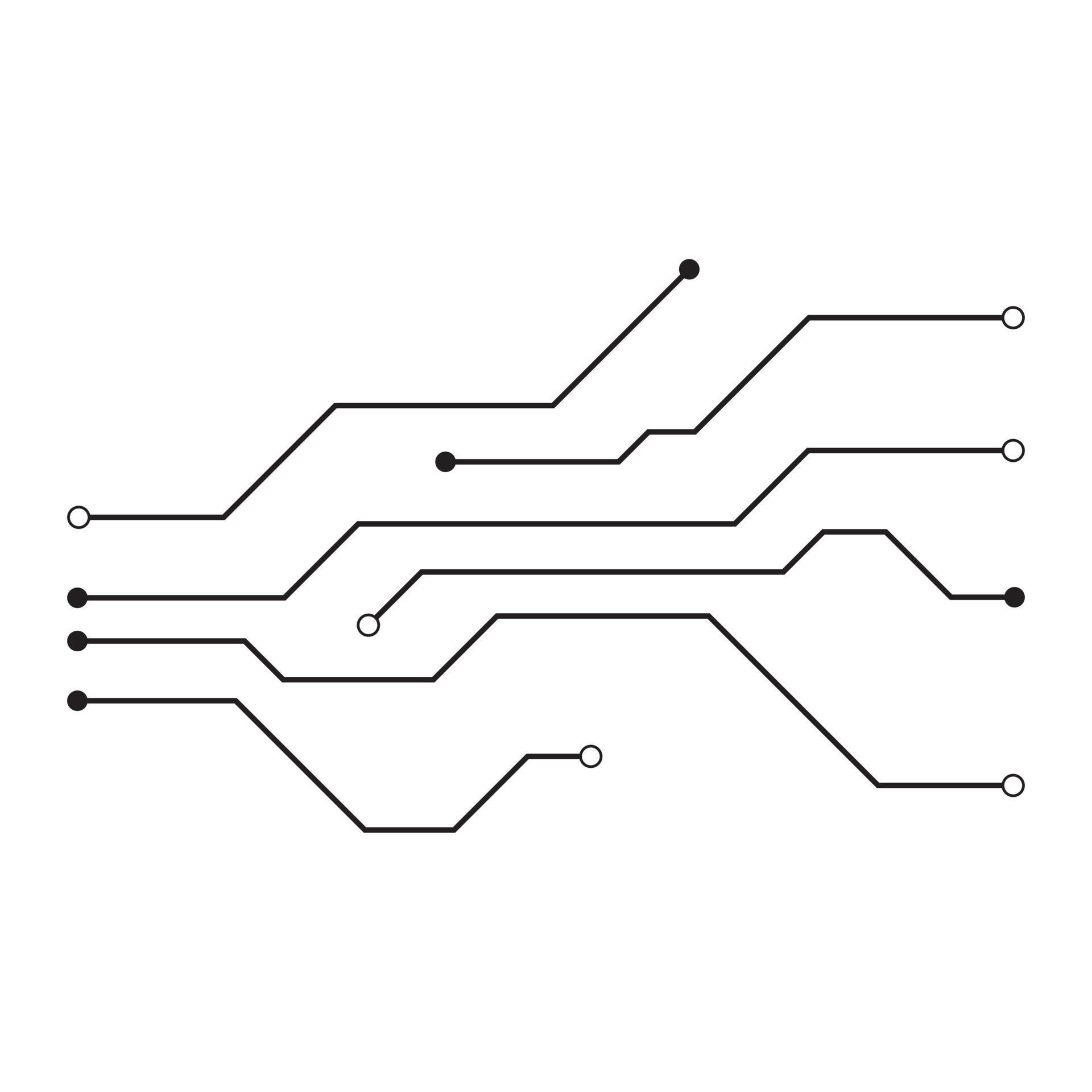 Circuit Vector Illustration Design Template 2469710 Vector Art At Vecteezy