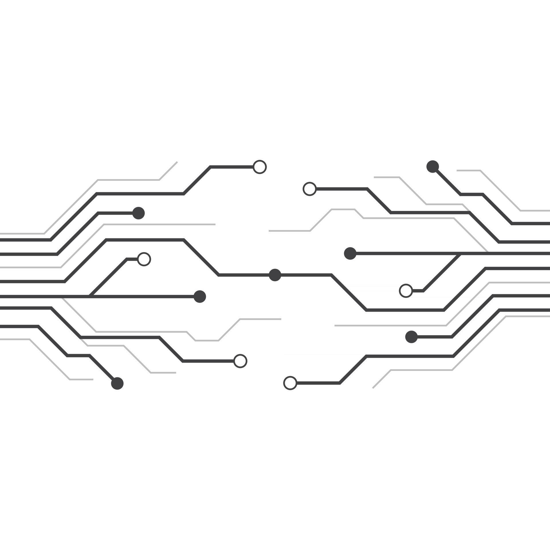 Circuit Vector Illustration Design Template 2469717 Vector Art At Vecteezy