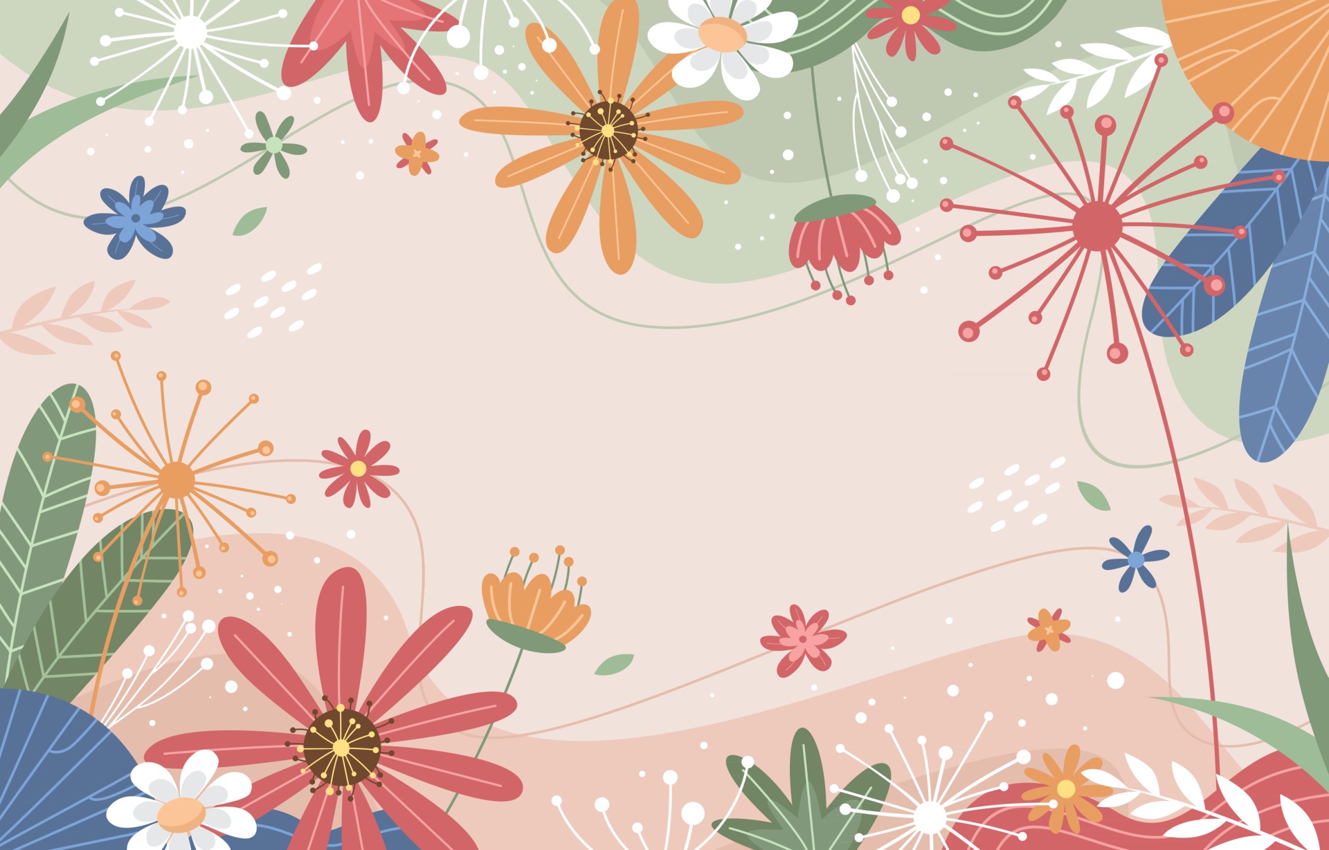 Beautiful Spring Floral Background 2478699 Vector Art at Vecteezy