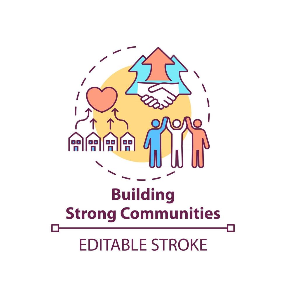 Building strong communities concept icon 2498352 Vector Art at Vecteezy Building strong communities concept icon 2498352 Vector Art at Vecteezy