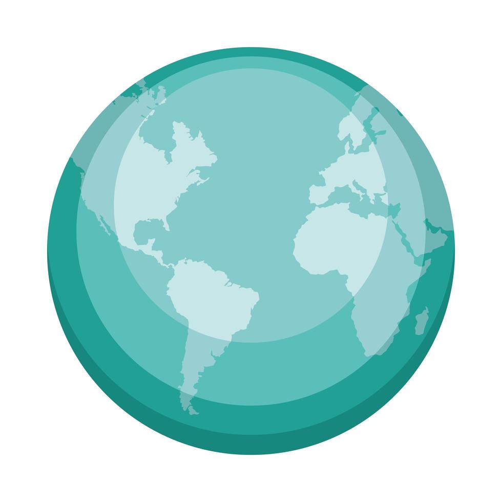 world planet earth isolated icon 2499540 Vector Art at Vecteezy