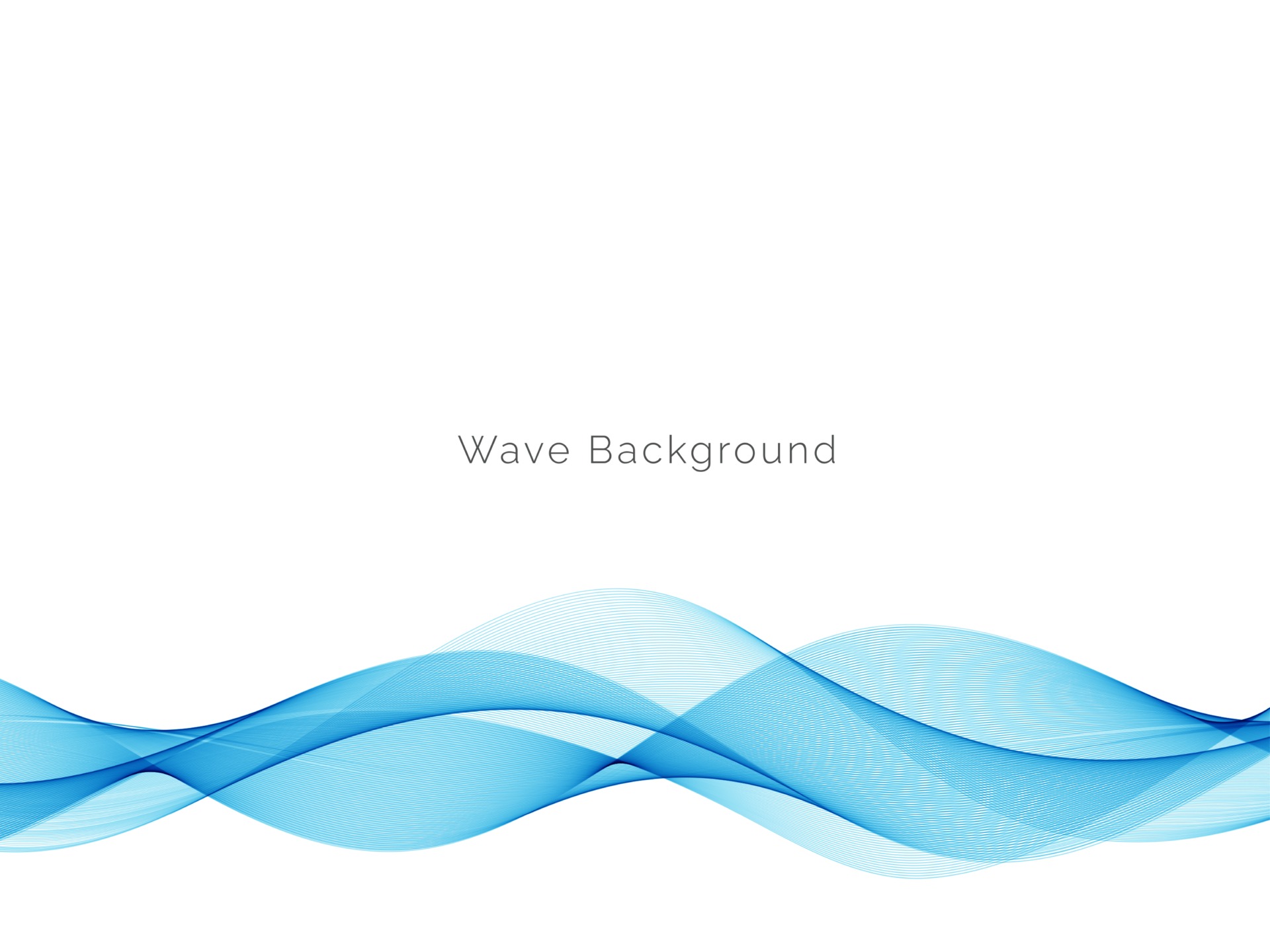 Abstract blue modern dynamic wave design background 2512707 Vector Art ...