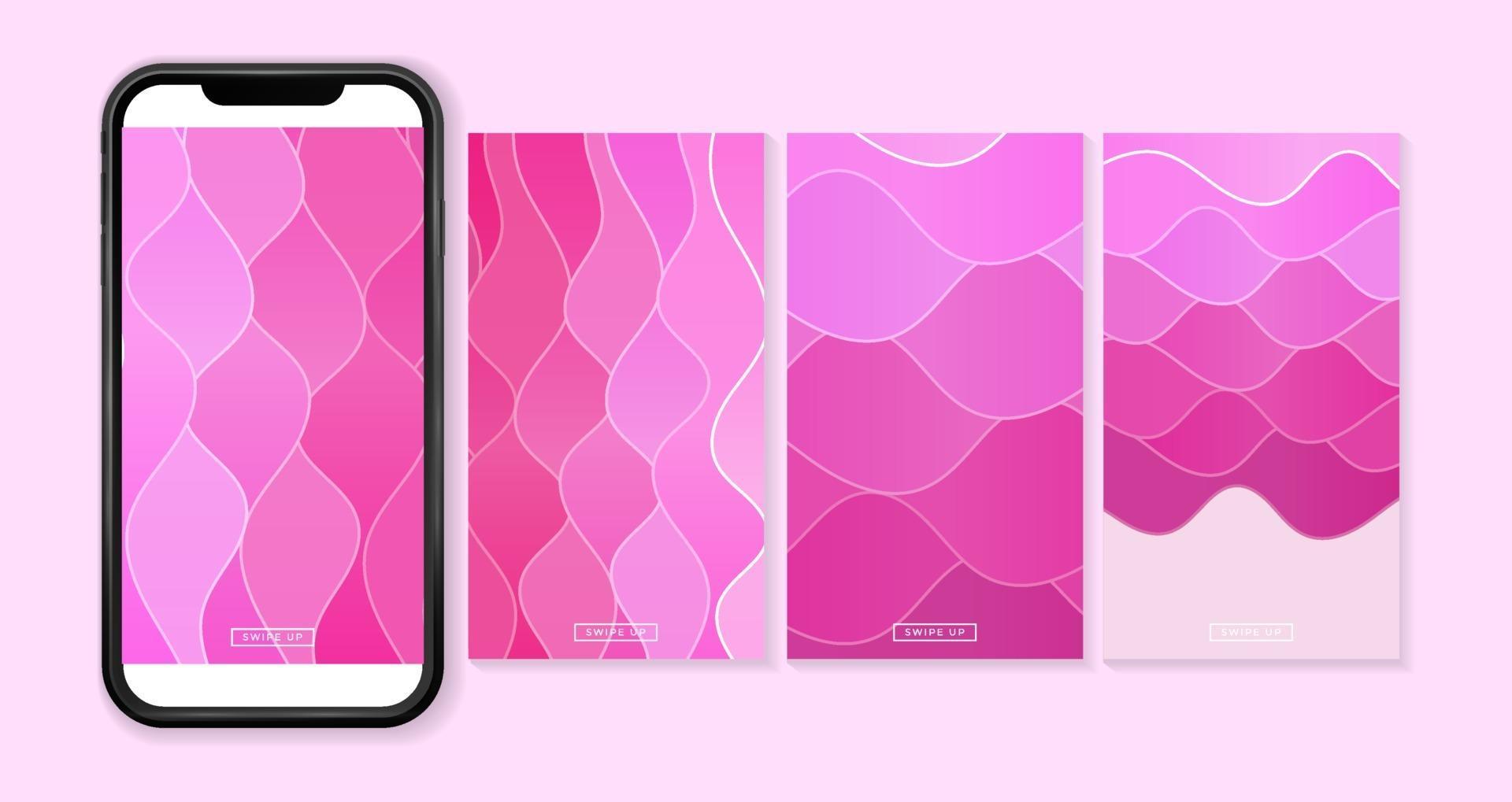 Creative abstract wave background with gradient color 2513617 Vector ...