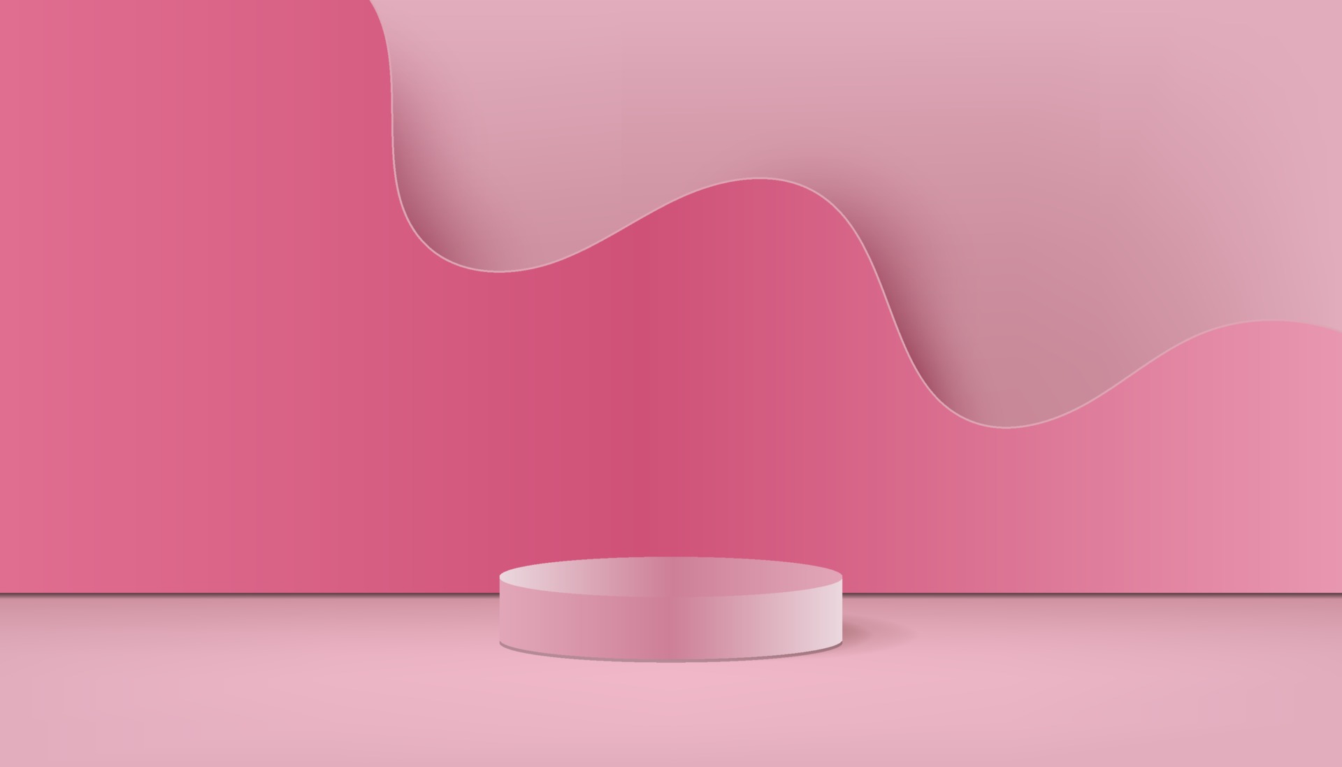 Abstract minimal scene with geometric forms and cylinder podium display ... Abstract minimal scene with geometric forms and cylinder podium display ...