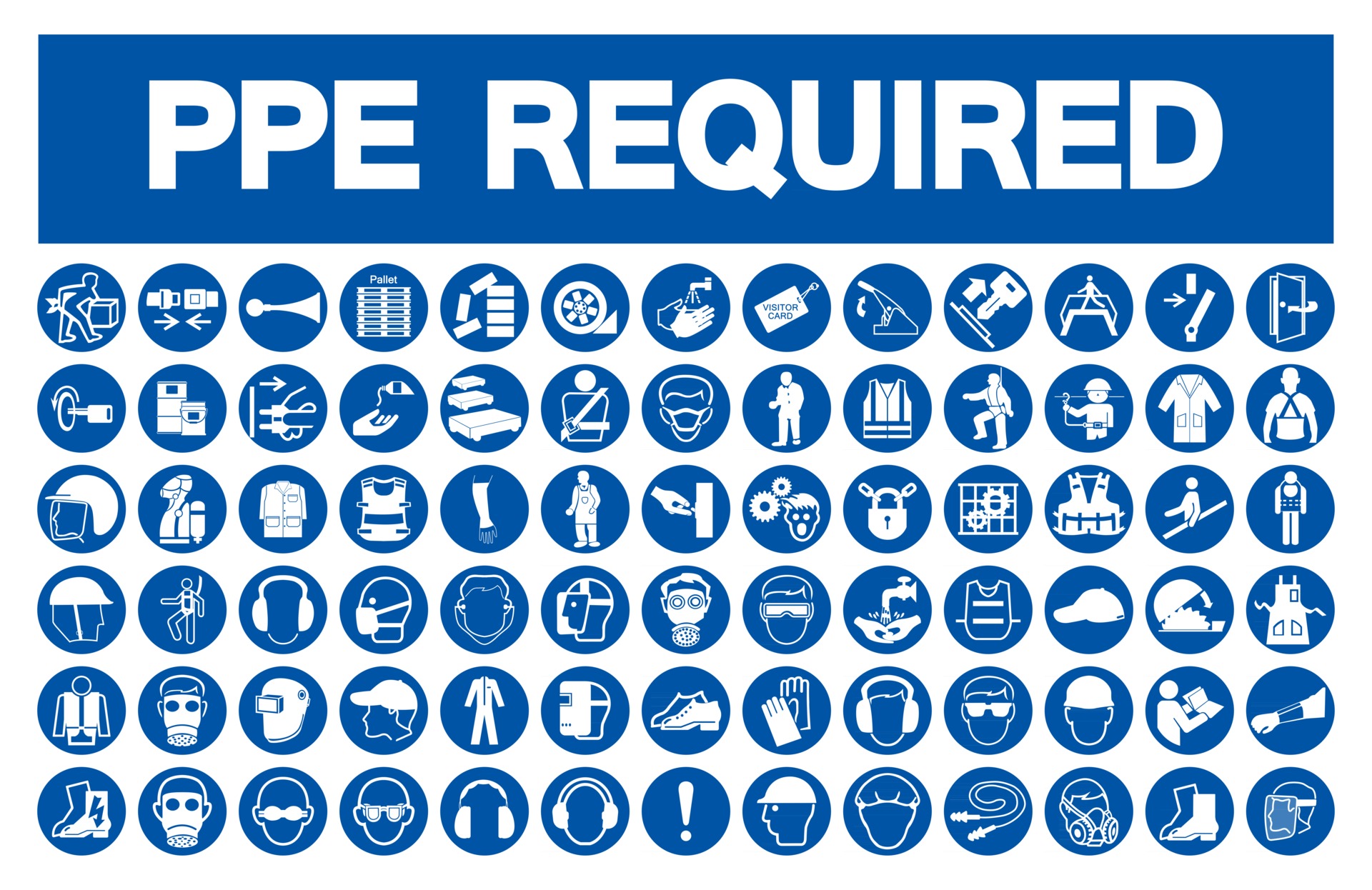 Required Personal Protective Equipment Ppe Symbol Safety Icon 2514444