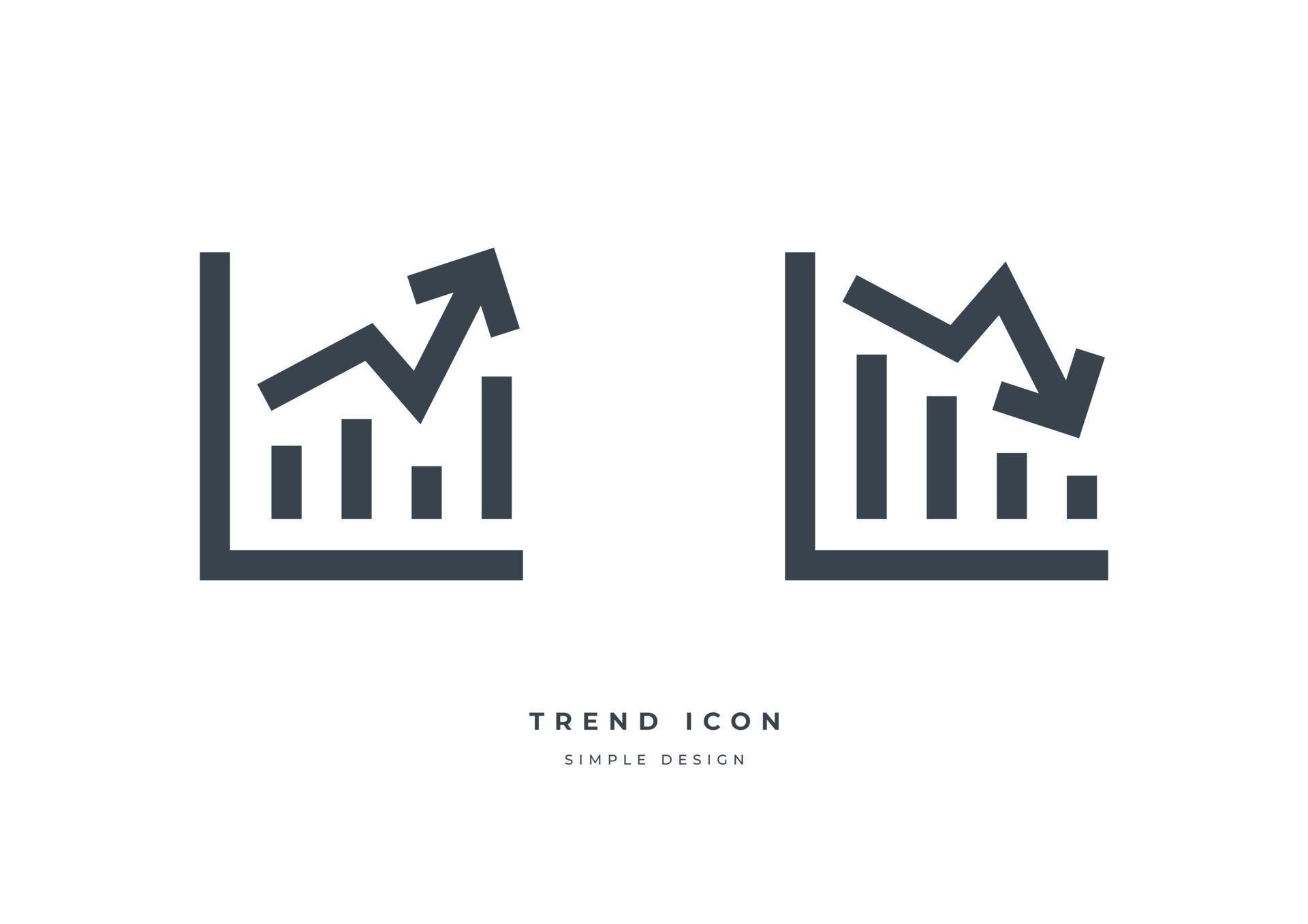 Business market trend graph icon isolated on white background 2517938 ... Business market trend graph icon isolated on white background 2517938 ...