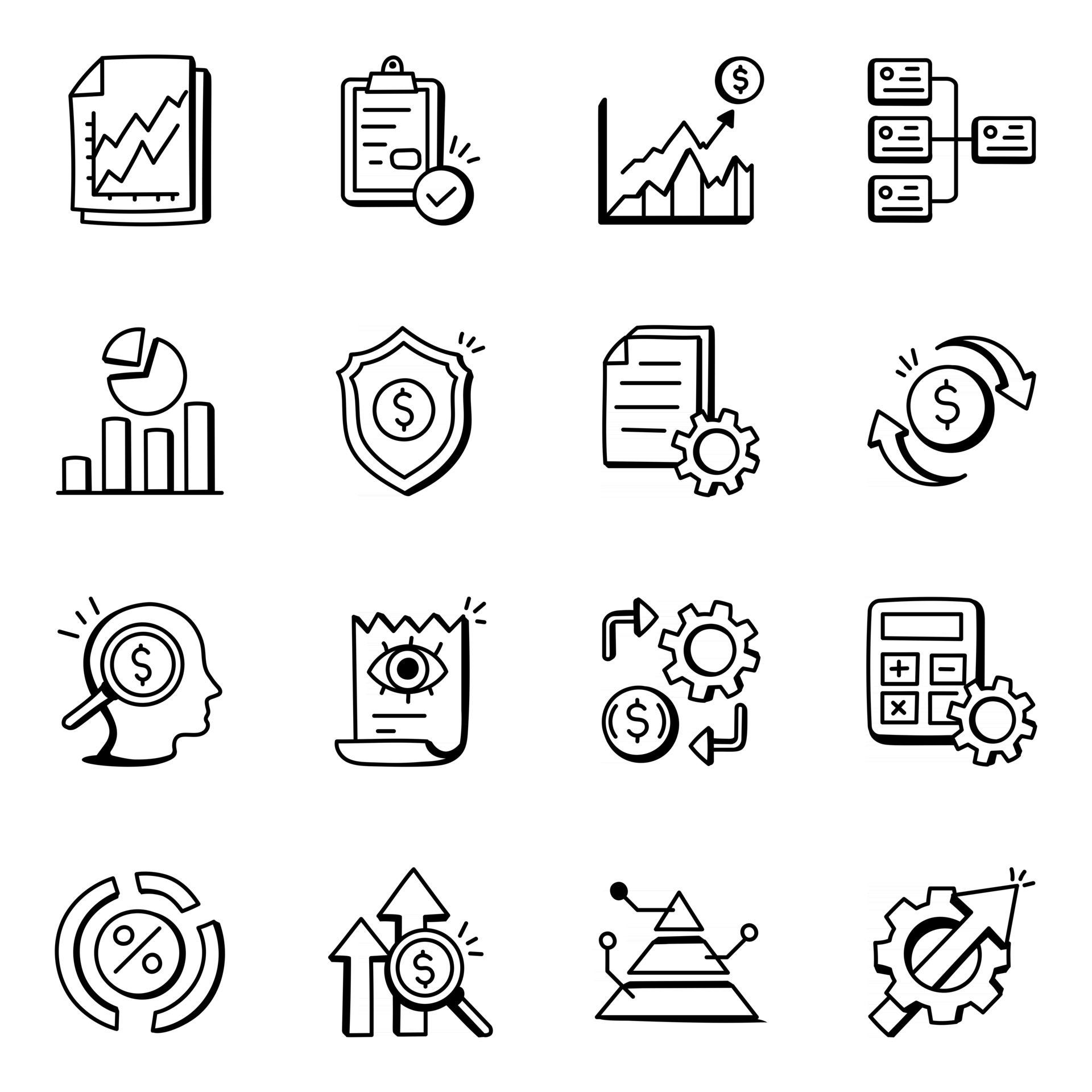 Pack of Statistics 2517946 Vector Art at Vecteezy