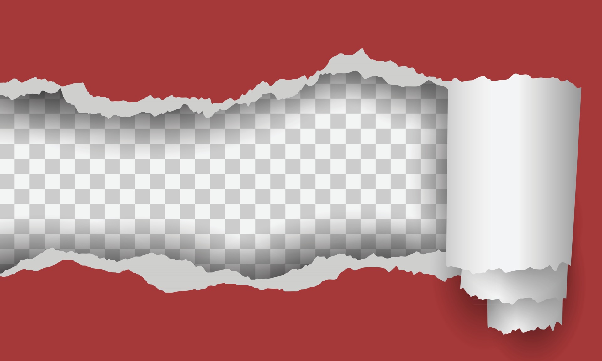 Torn red paper frame on transparent background 2520512 Vector Art at ... Torn red paper frame on transparent background 2520512 Vector Art at ...