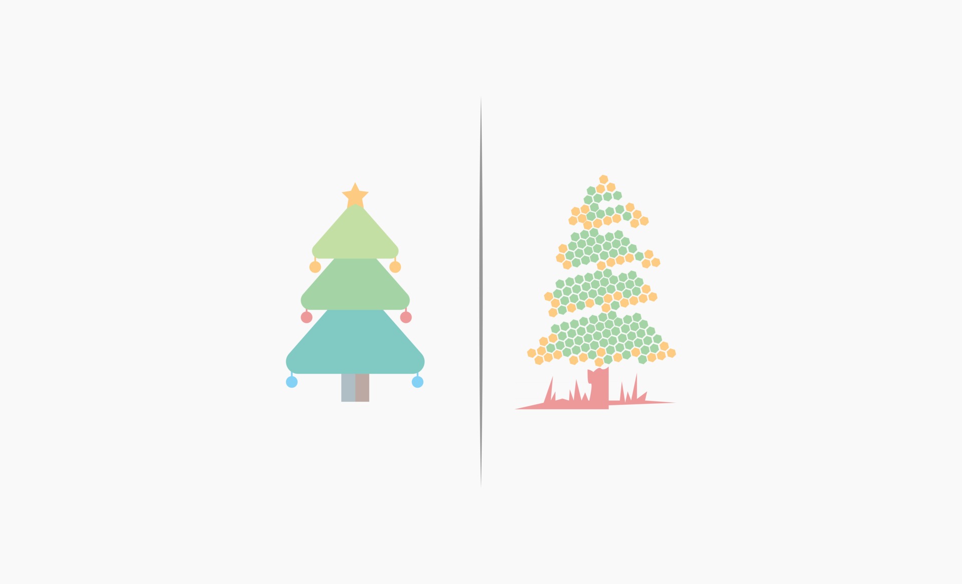 Christmas tree Icon Design Vector 2531538 Vector Art at Vecteezy