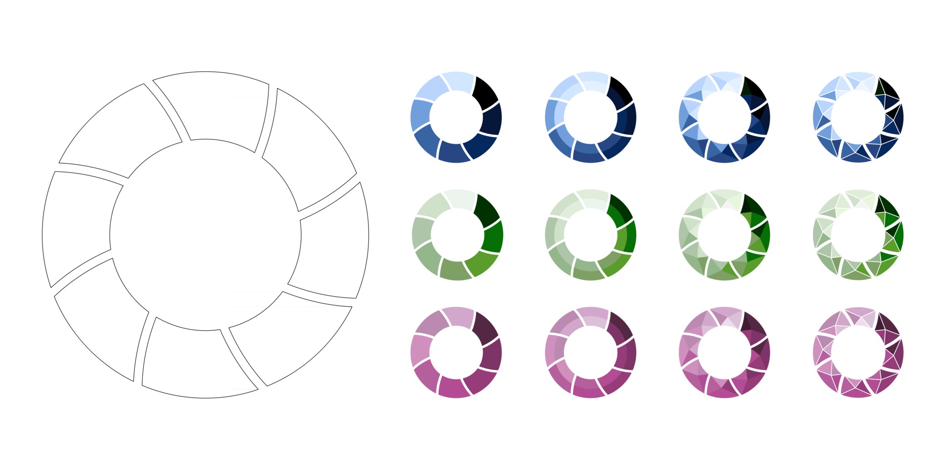 Set Loading Icons And Progress Bar For Upload Download Round Process 2533458 Vector Art At Vecteezy