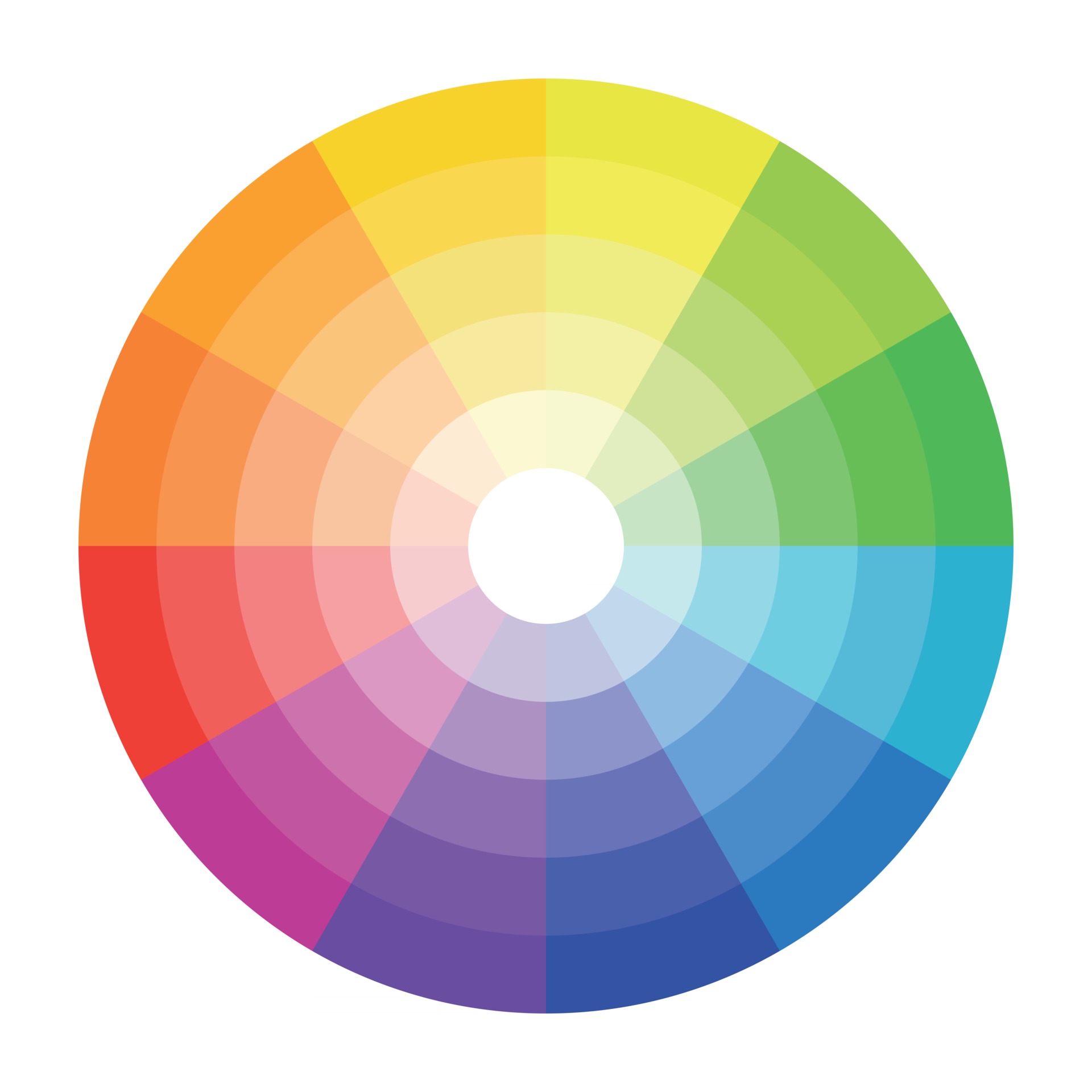 Color Wheel Circle Isolated On White Background With Color Shades color-wheel-circle-isolated-on-white-background-with-color-shades