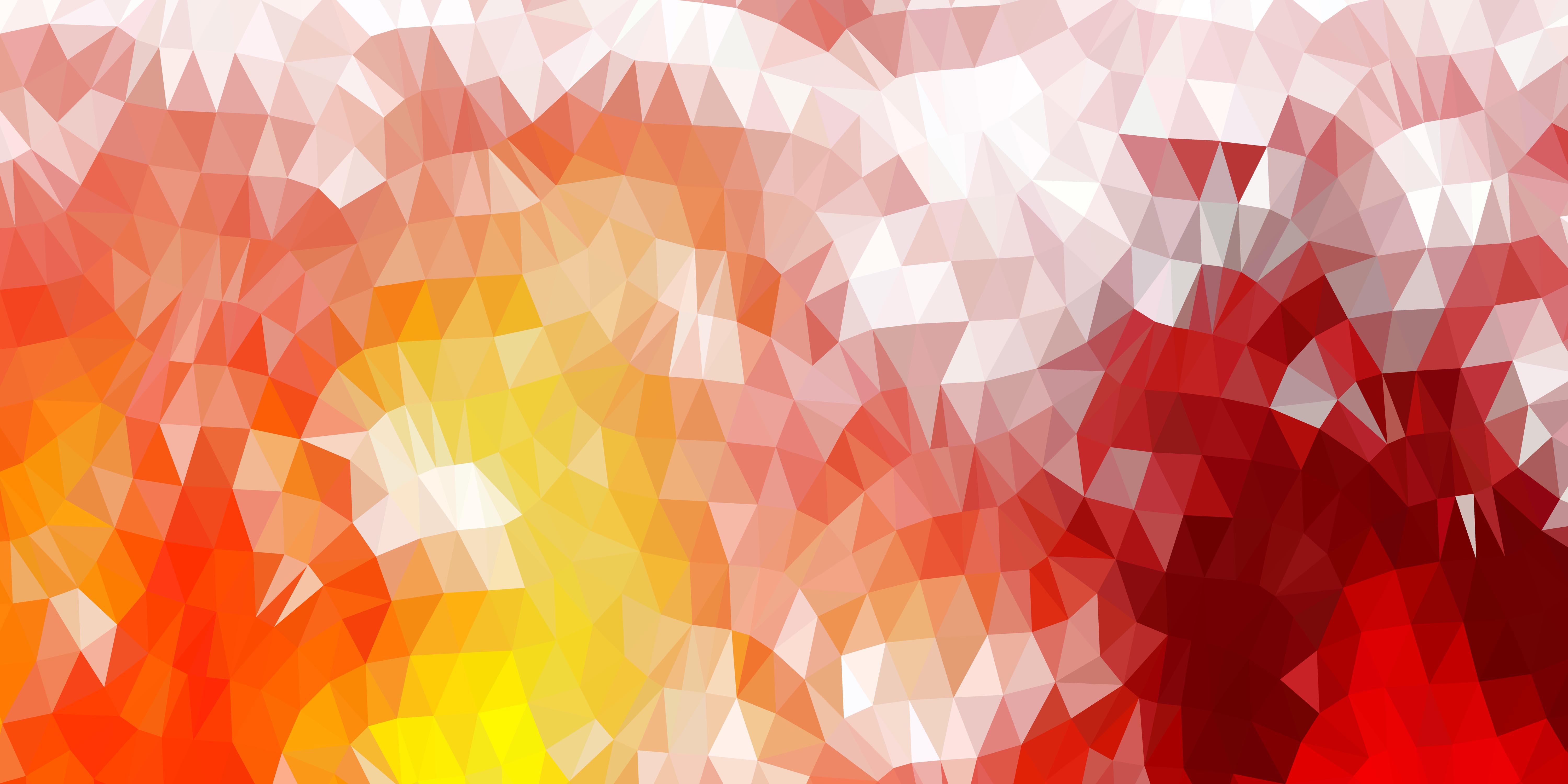 Light Orange Vector Abstract Triangle Texture 2534967 Vector Art At