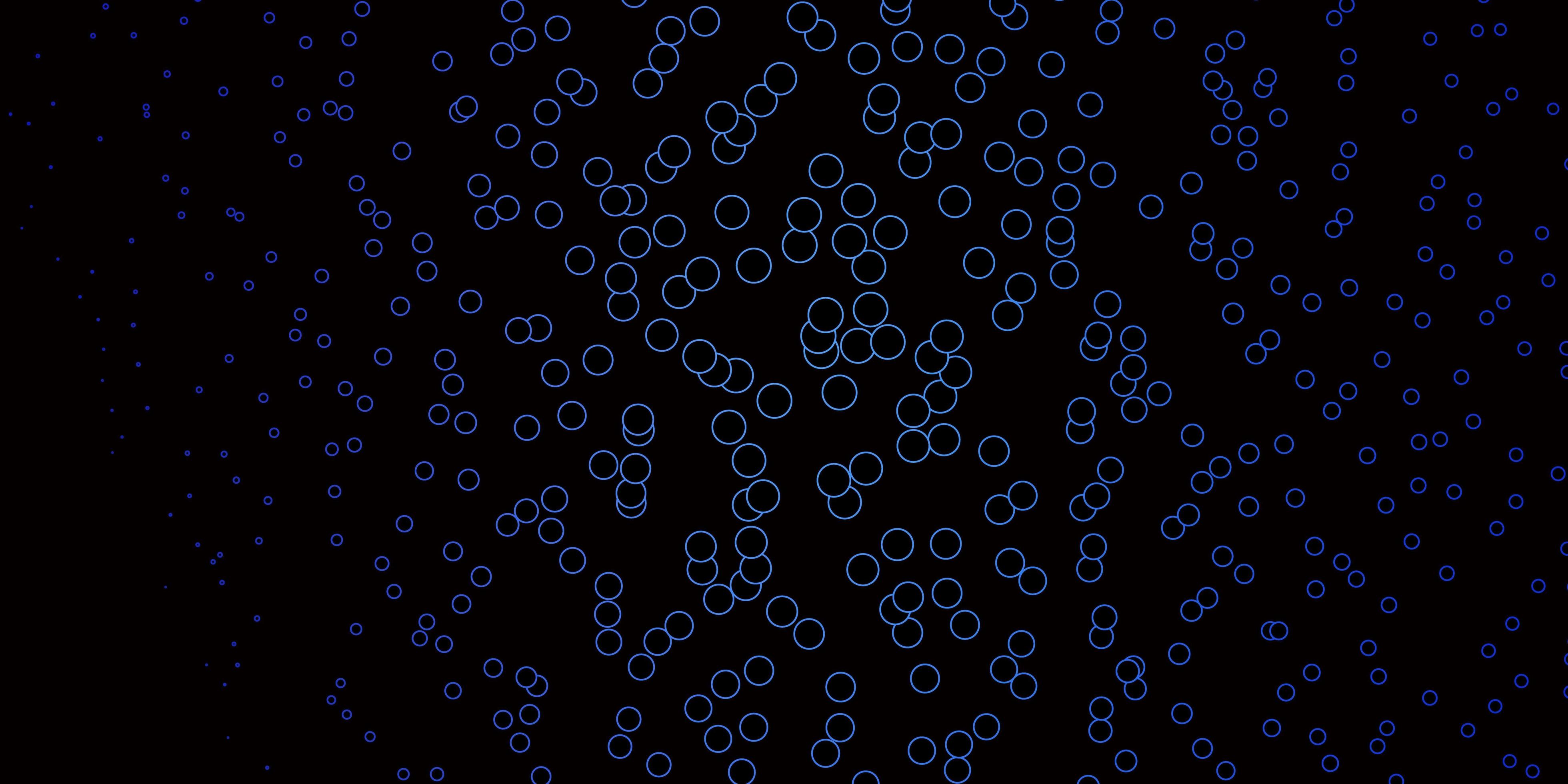 Dark Blue Vector Texture With Disks Abstract Colorful Disks On Simple