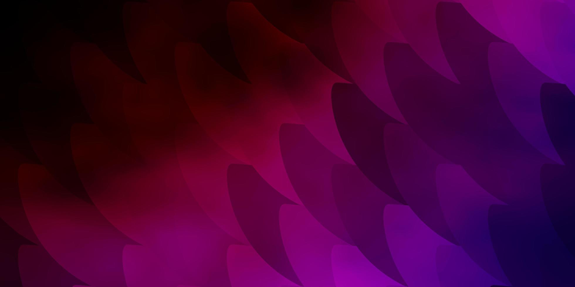 Dark Blue Red Vector Pattern With Lines Gradient Illustration With Straight Lines In Abstract