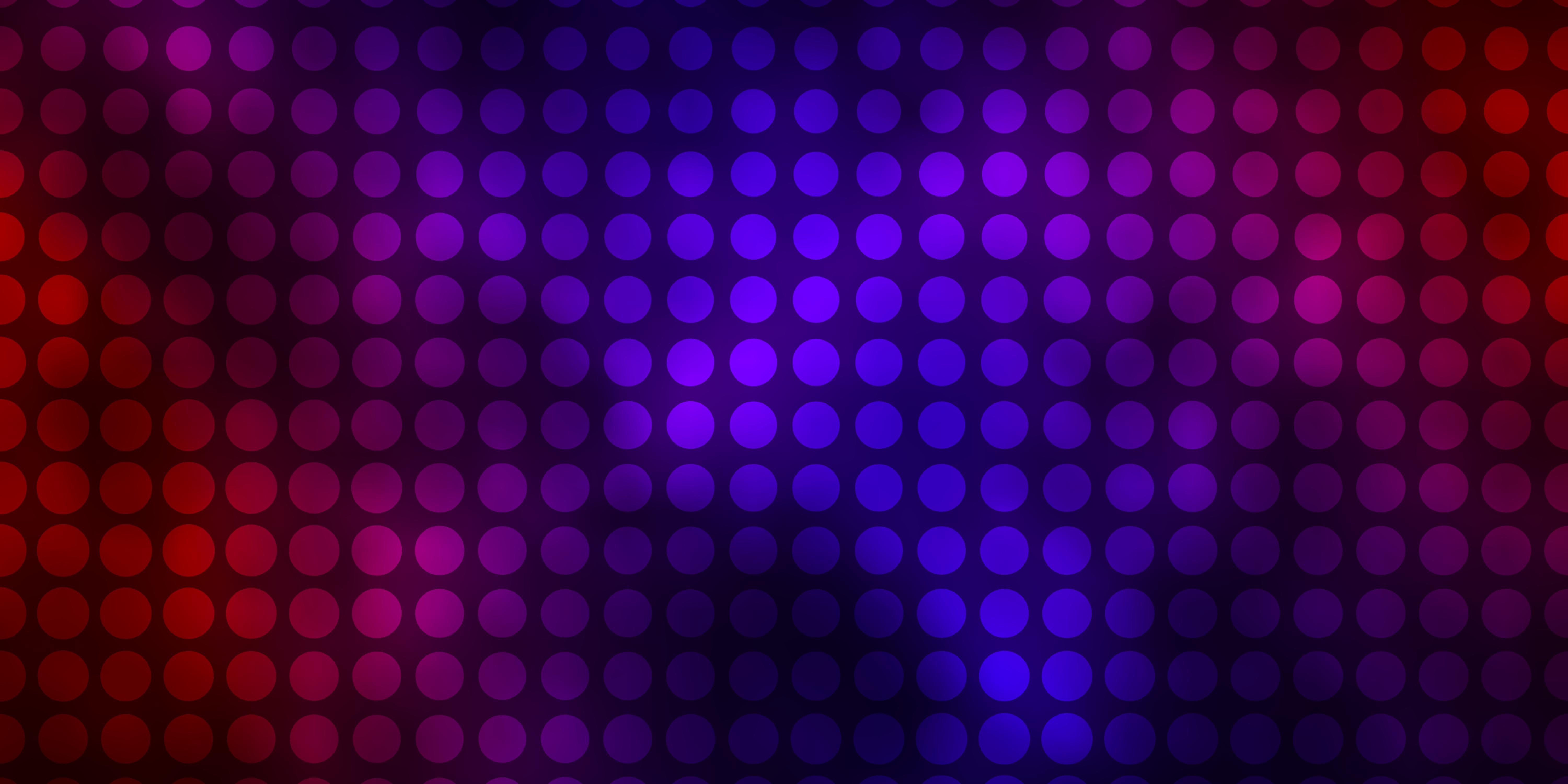 Dark Blue Red Vector Layout With Circles Abstract Decorative Design In Gradient Style With