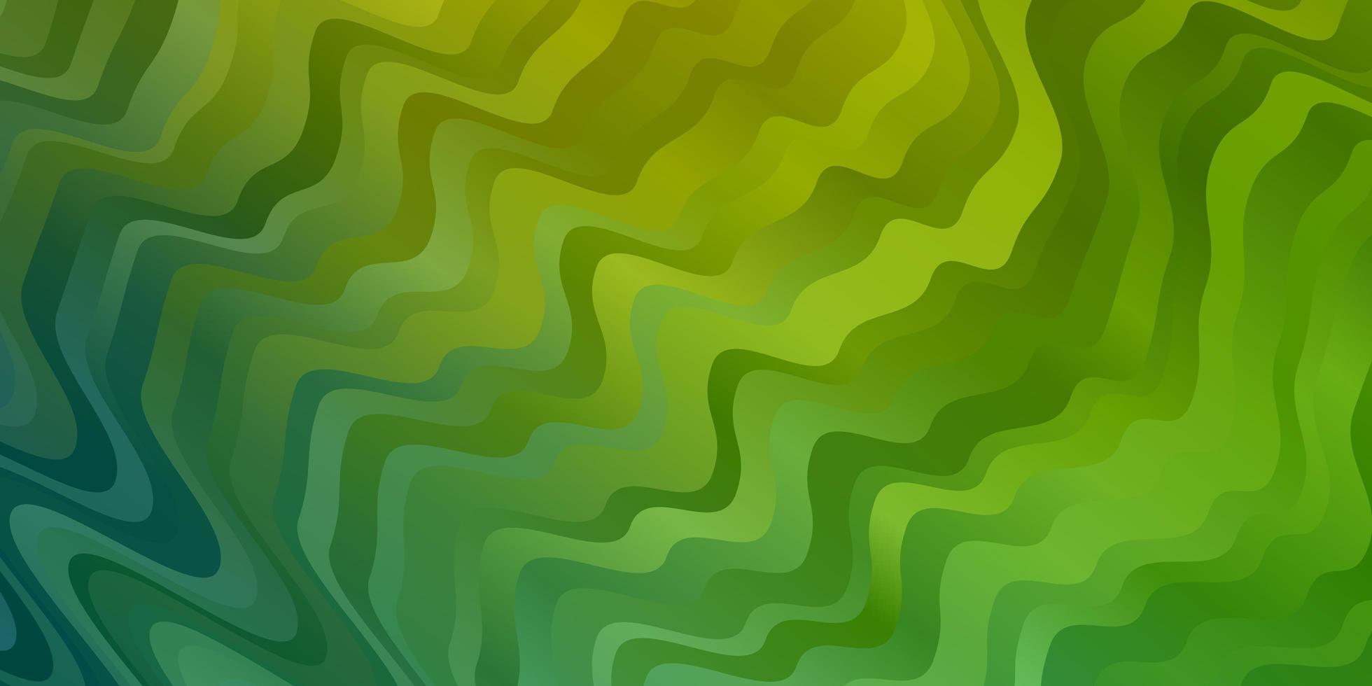 Light Blue Green Vector Background With Bent Lines Colorful Geometric Sample With Gradient