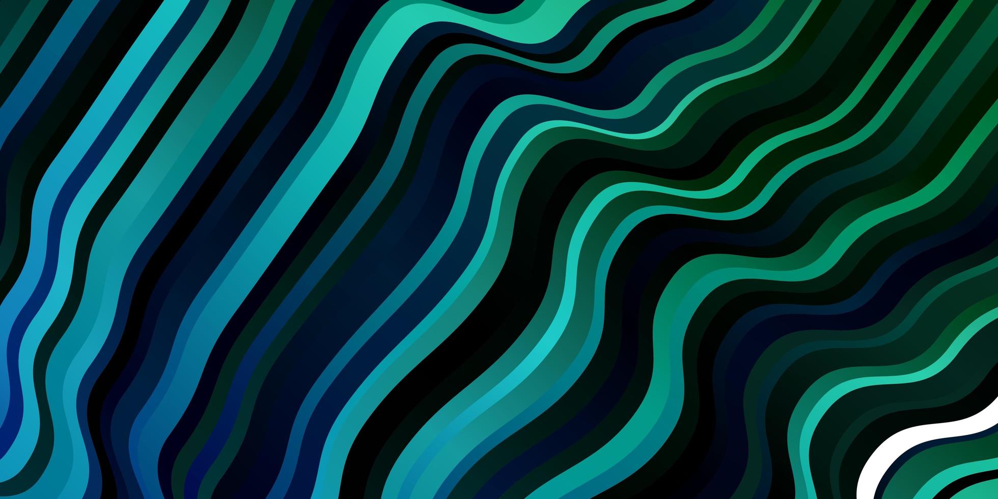 Light Blue Green Vector Layout With Circular Arc Illustration In Halftone Style With Gradient