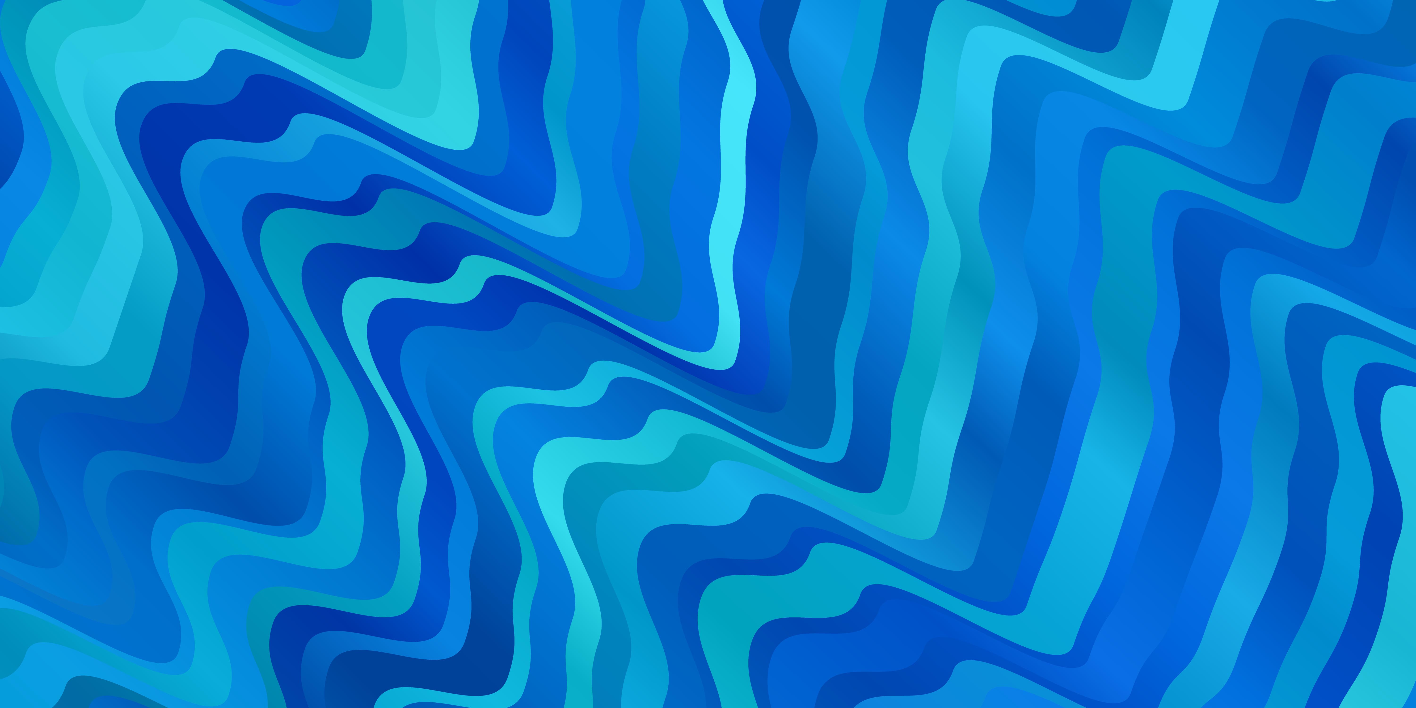 Light Blue Vector Texture With Curves Illustration In Abstract Style With Gradient Curved Smart