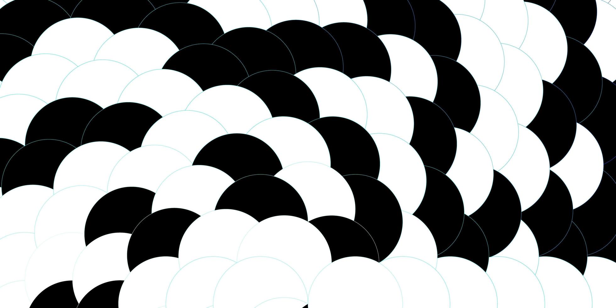 Dark Blue Vector Backdrop With Dots Abstract Colorful Disks On Simple Gradient Background Design