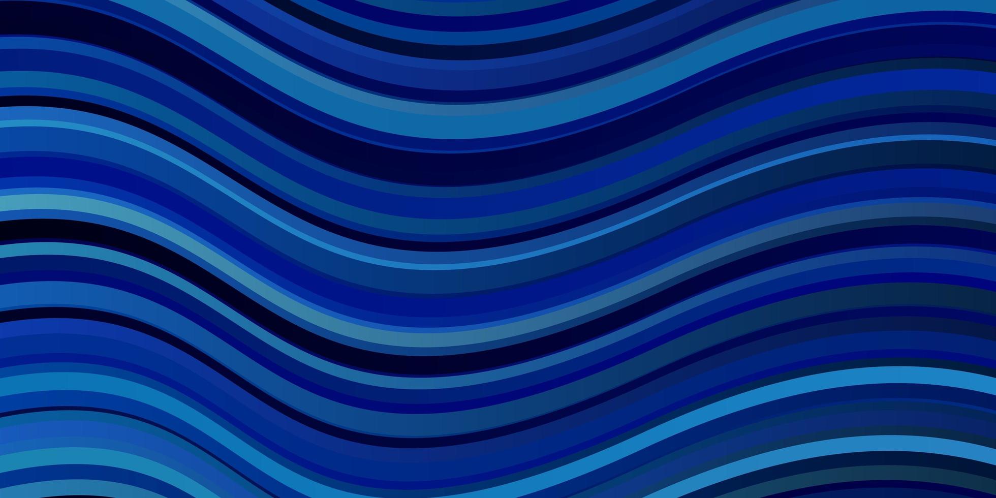 Light Blue Vector Background With Lines Abstract Illustration With Bandy Gradient Lines Template